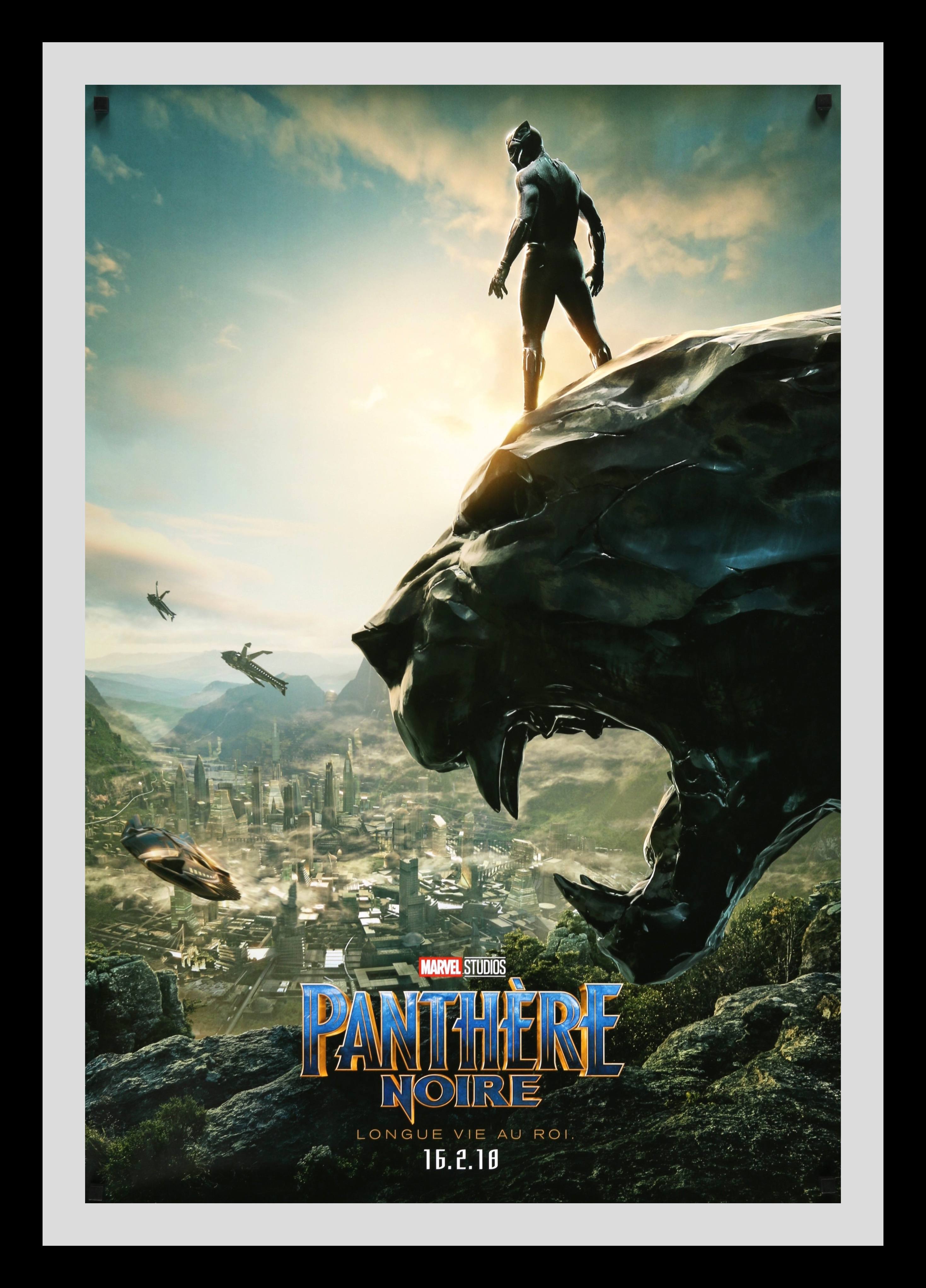 Black Panther (French) Original Movie Poster - Famous Movie Posters