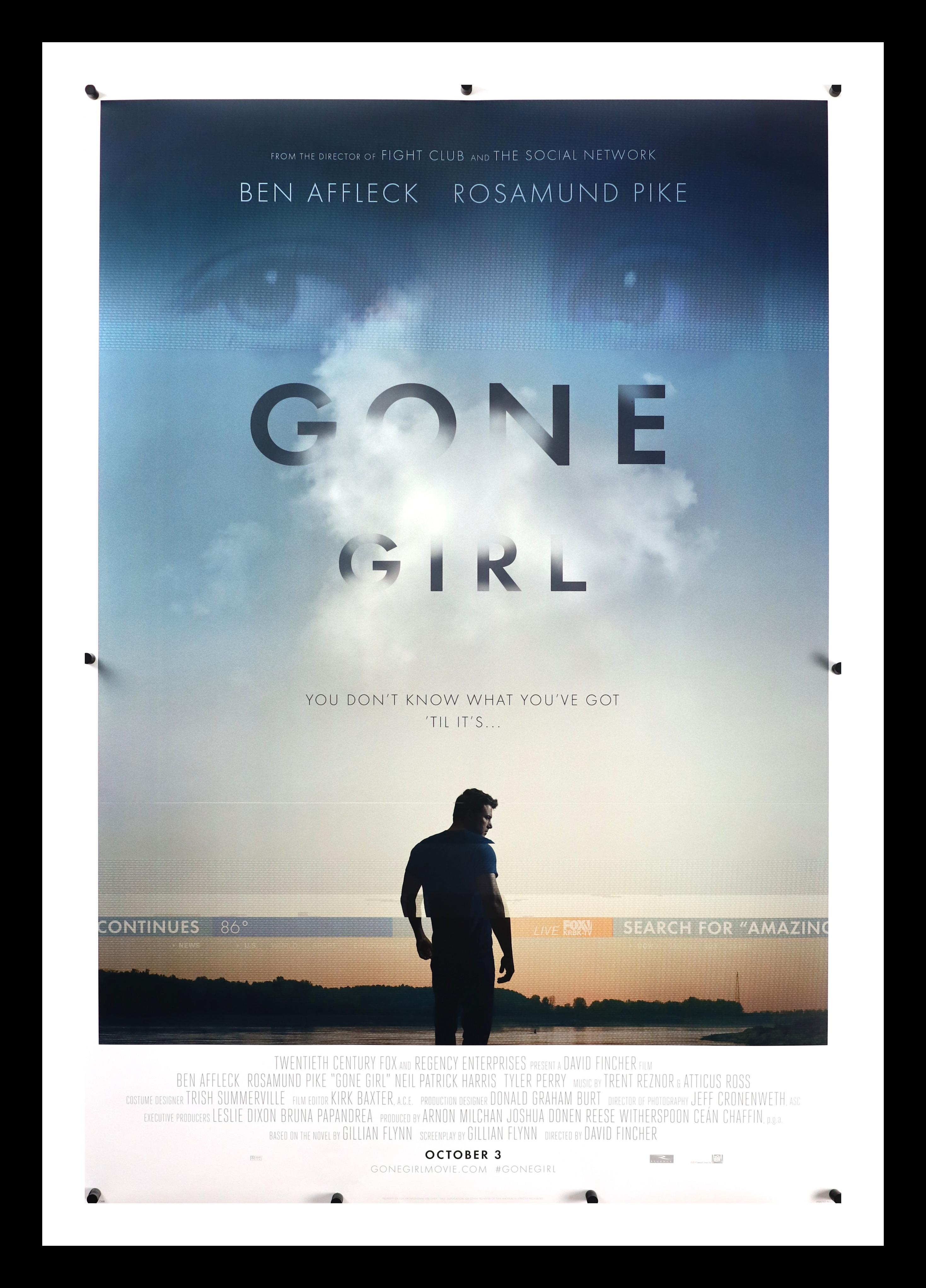 Gone Girl Original Movie Poster Famous Movie Posters Gone Girl Original Movie Poster Famous Movie Posters