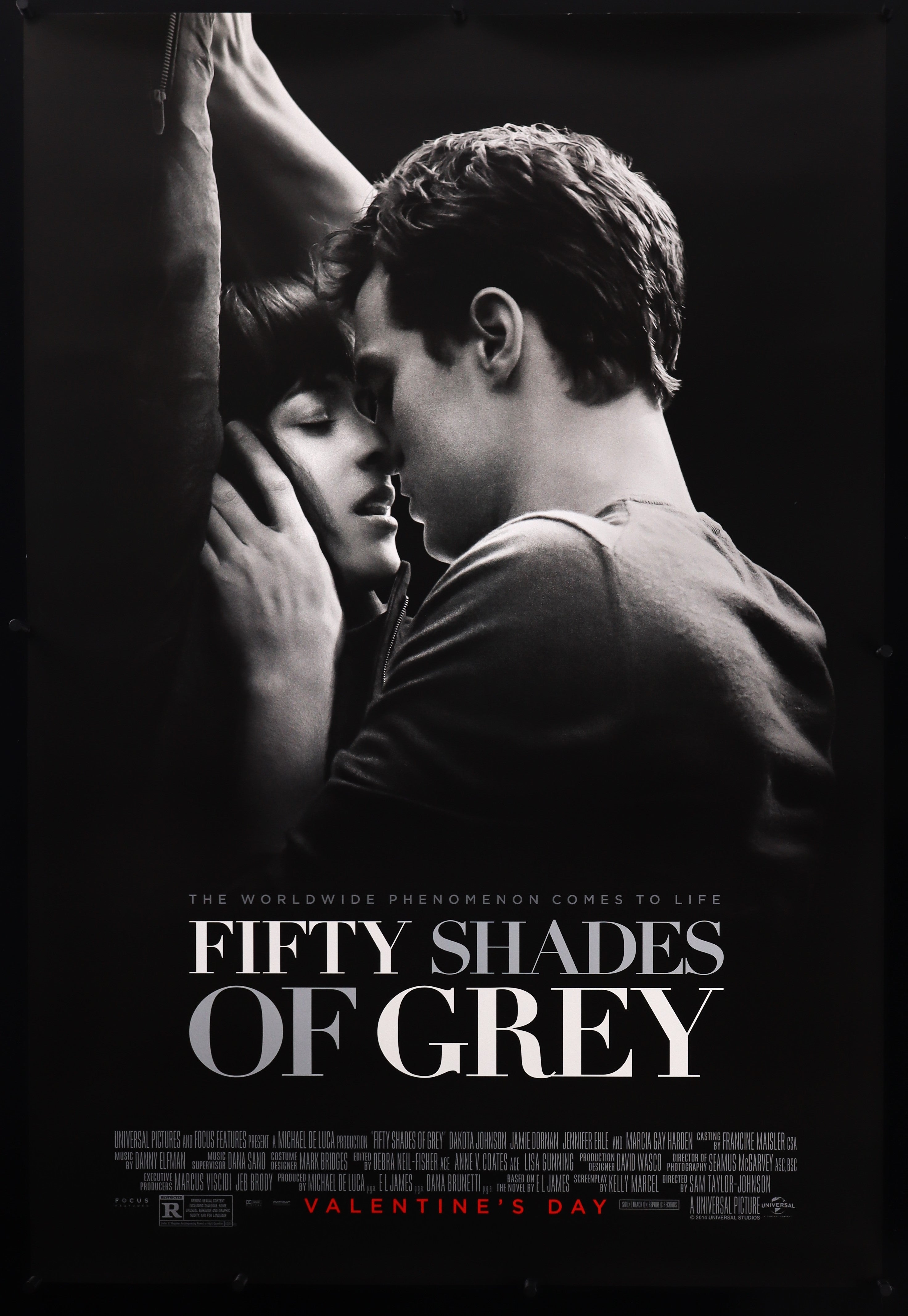 50 Shades Of Grey Original Movie Poster Famous Movie Posters