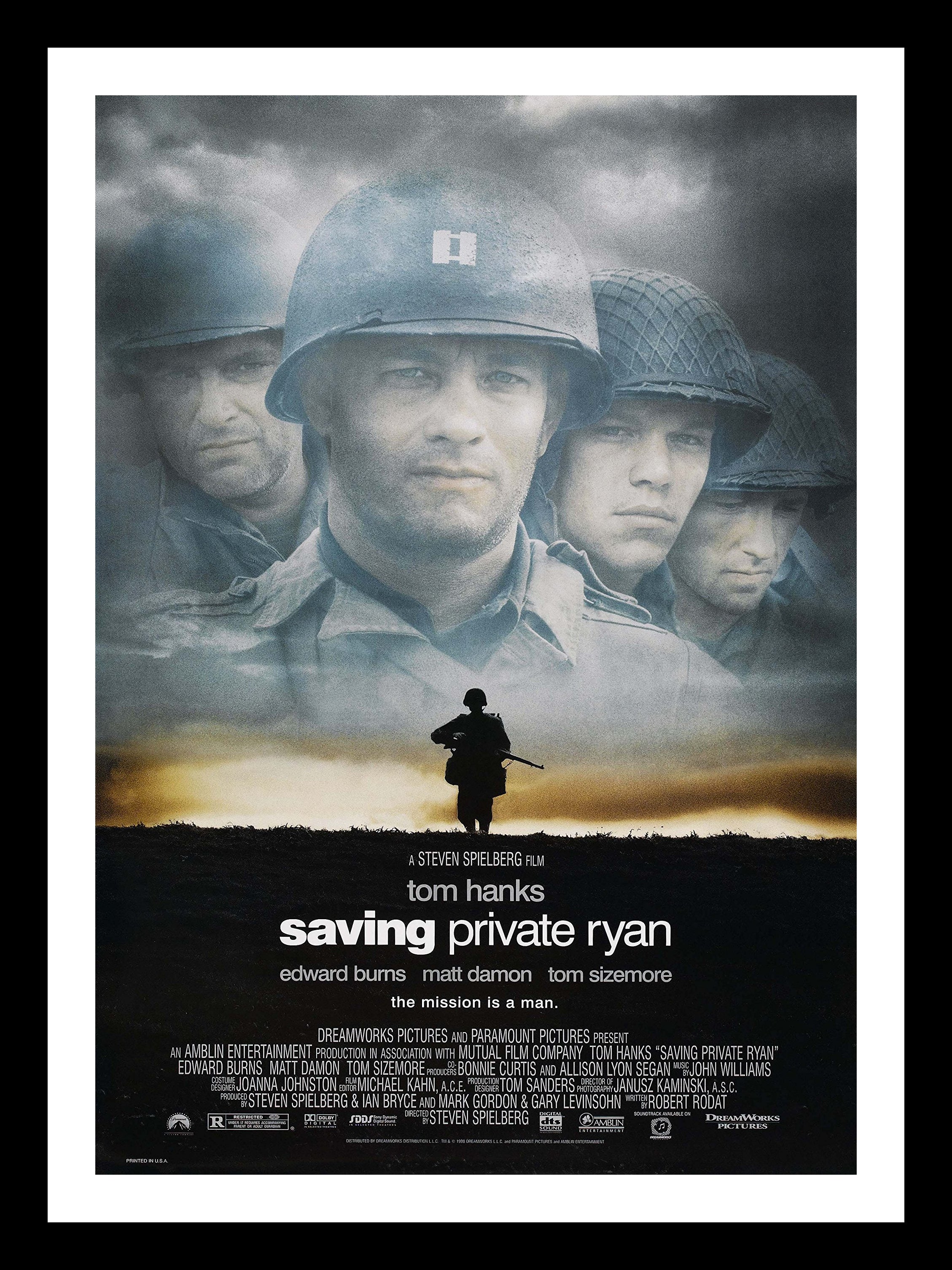 Saving Private Ryan Movie Poster – Famous Movie Posters