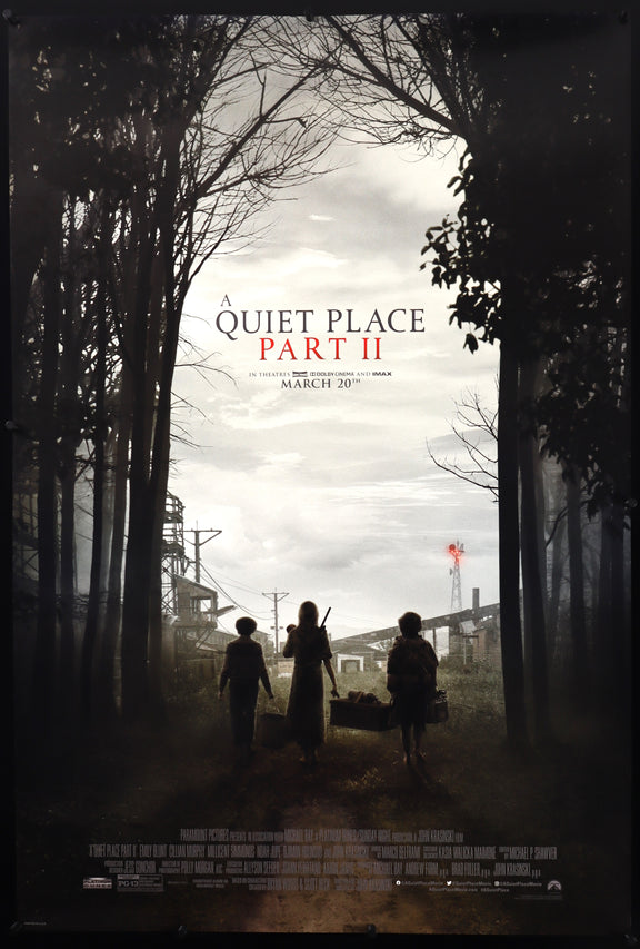 A Quiet Place Part 2 Original Movie Poster - Famous Movie Posters