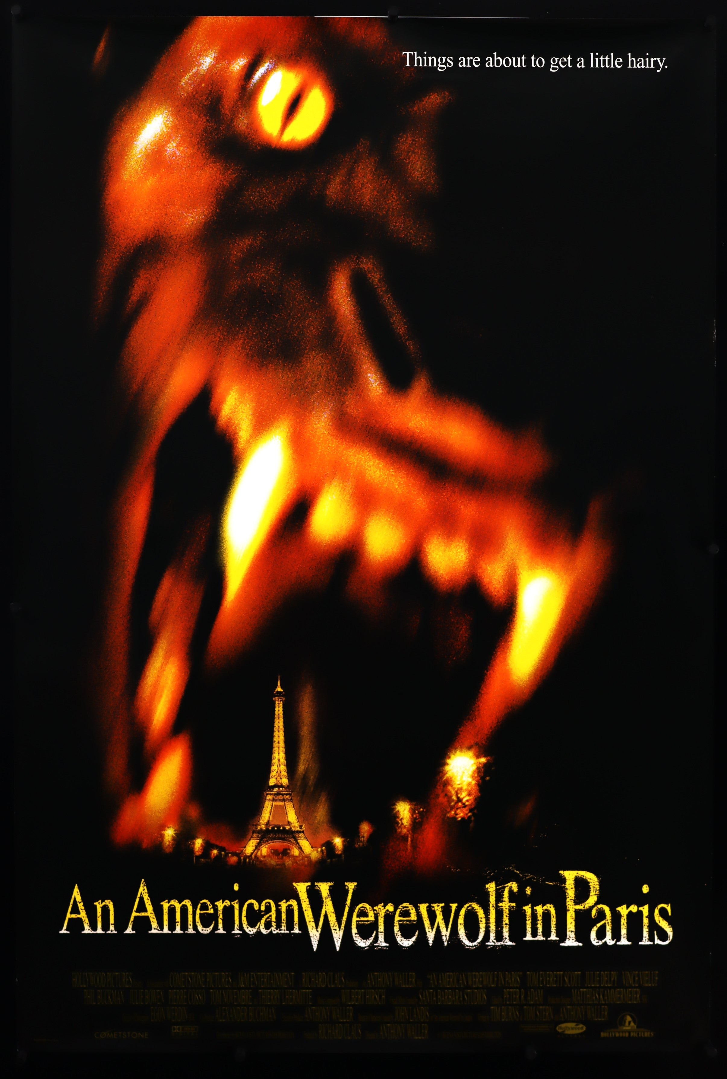 An American Warewolf in Paris Original Movie Poster - Famous Movie Posters