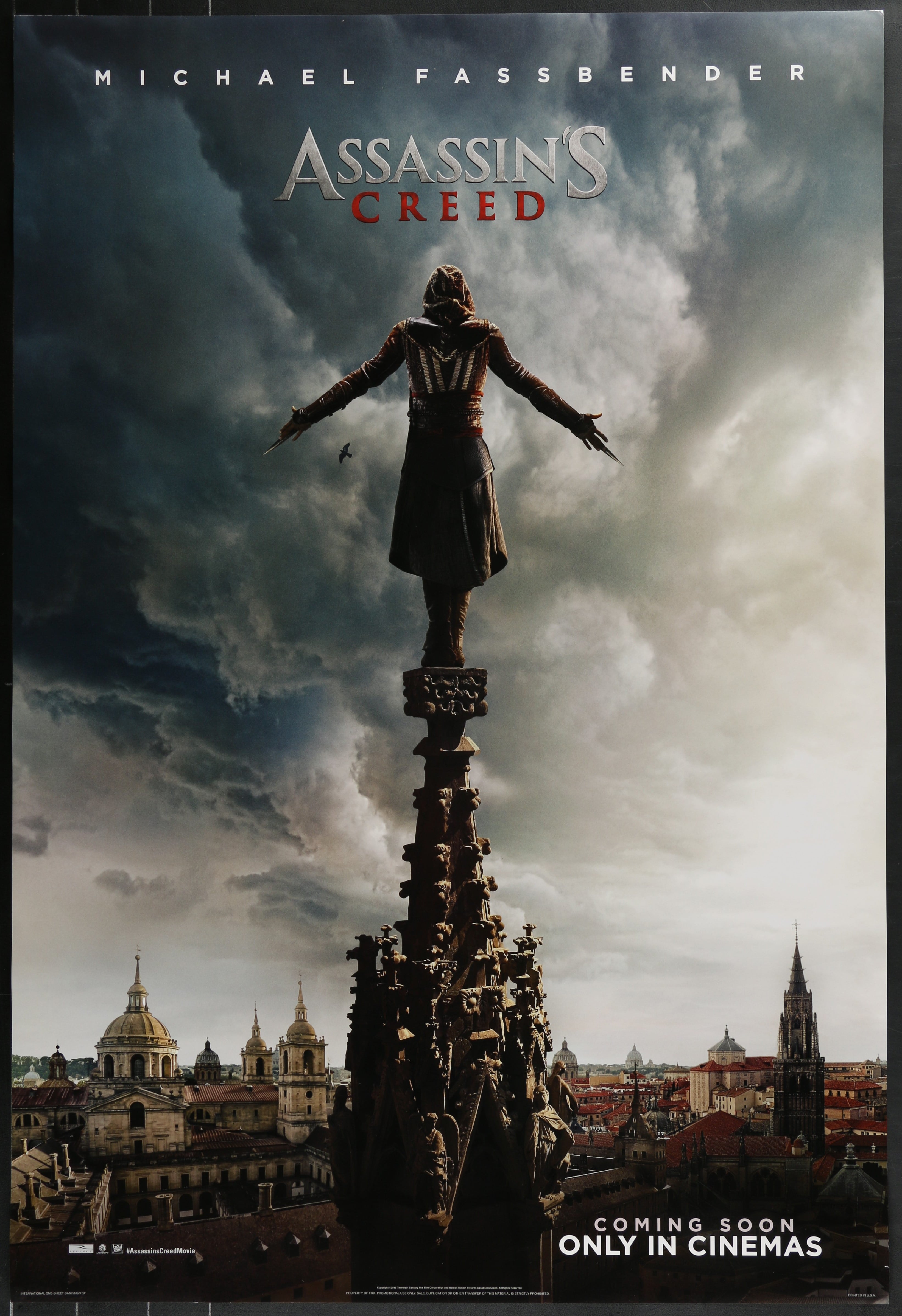 Assassin's Creed Teaser Original Movie Poster - Famous Movie Posters