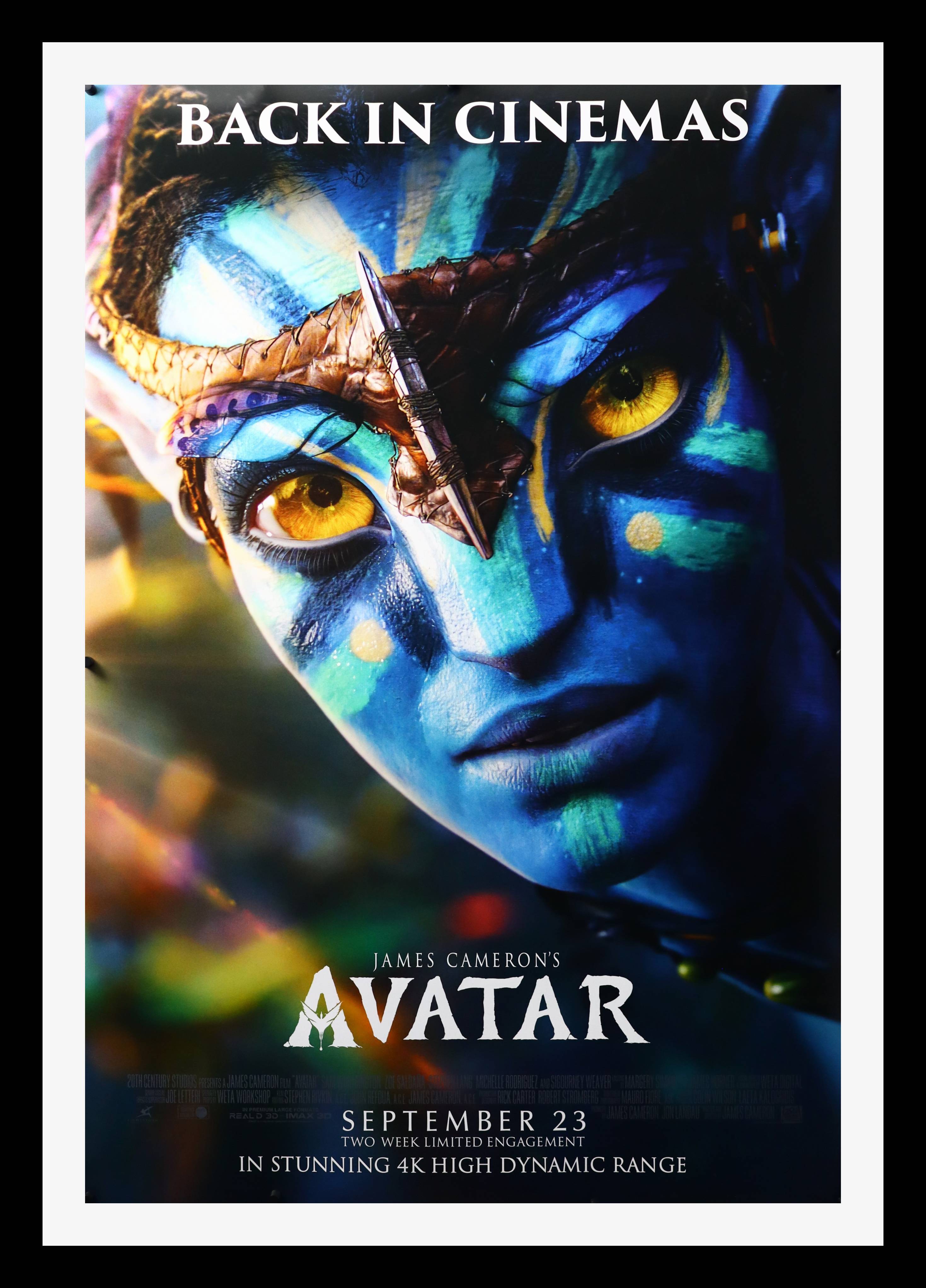 Avatar (2023R) Original Movie Poster - Famous Movie Posters
