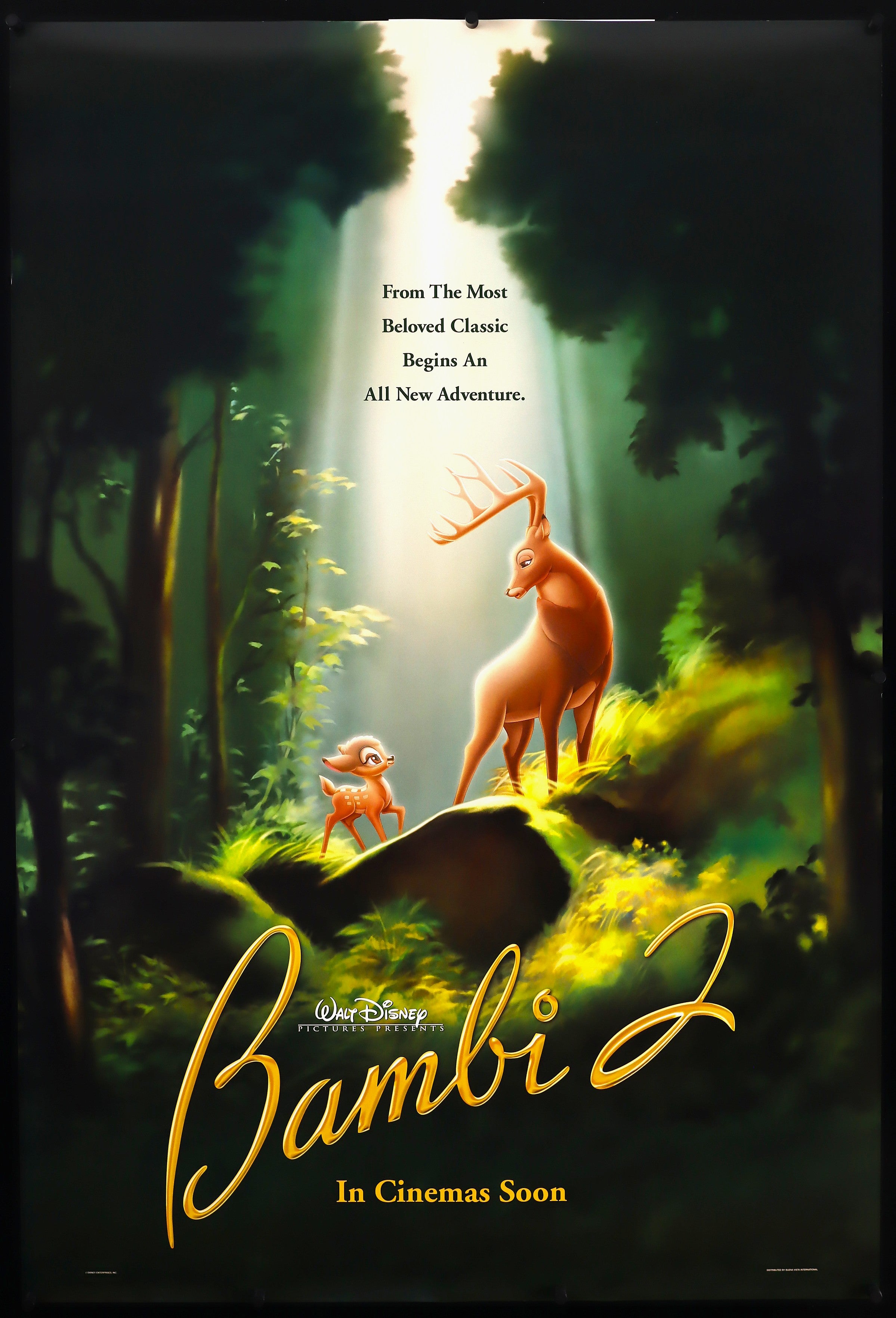 Bambi 2 Original Movie Poster - Famous Movie Posters
