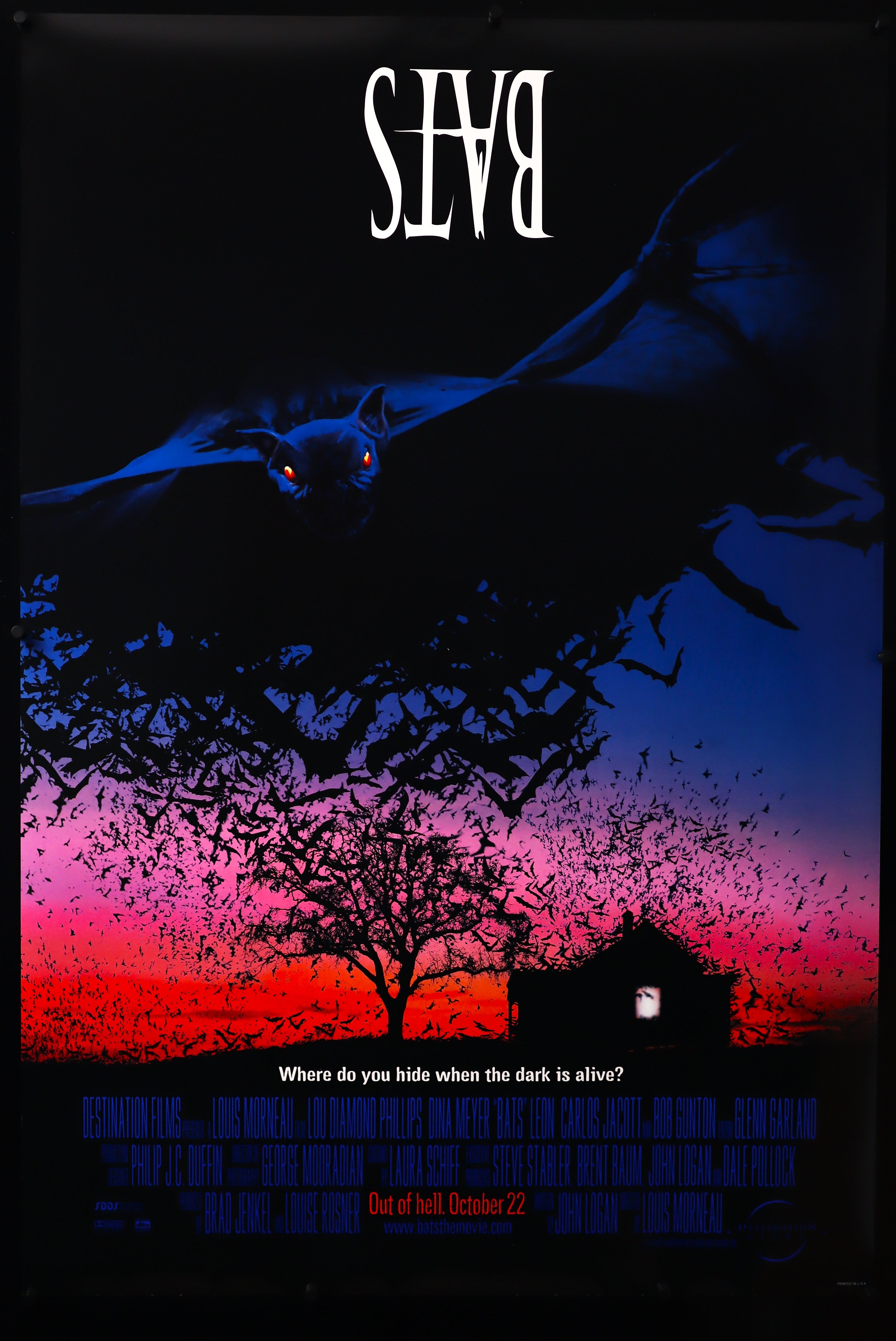 Bats Original Movie Poster - Famous Movie Posters