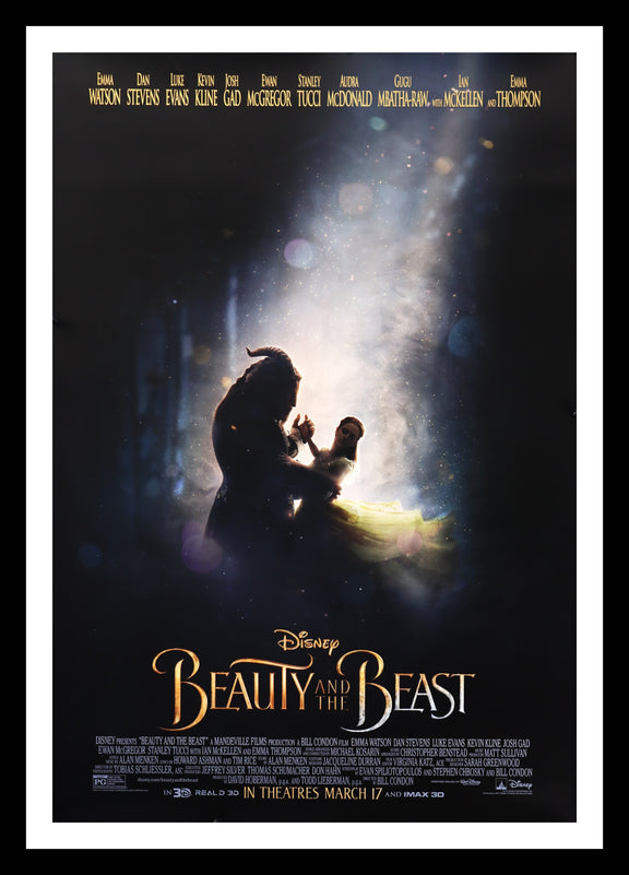 Beauty and The Beast (2017) Original Movie Poster – Famous Movie Posters