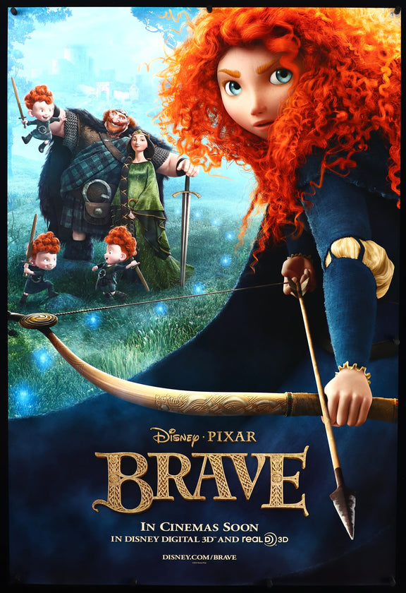 Brave Original Movie Poster - Famous Movie Posters
