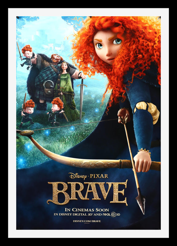 Brave Original Movie Poster - Famous Movie Posters
