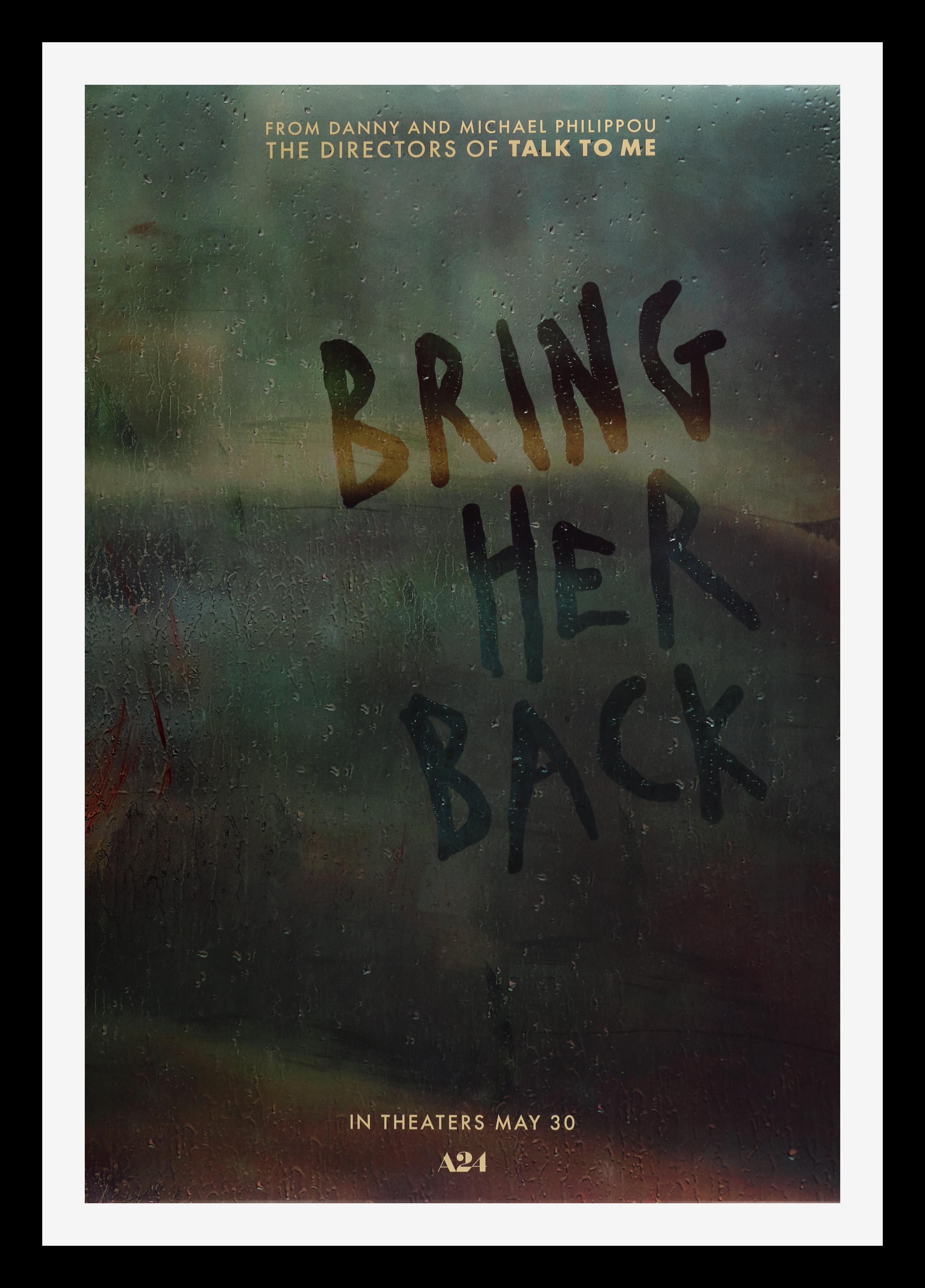 Bring Her Back Original Movie Poster - Famous Movie Posters