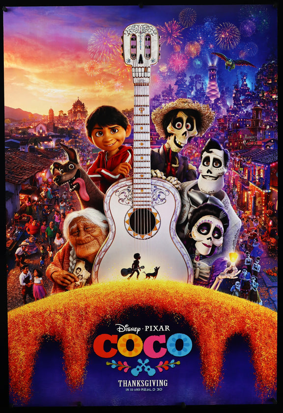 Coco Original Movie Poster - Famous Movie Posters