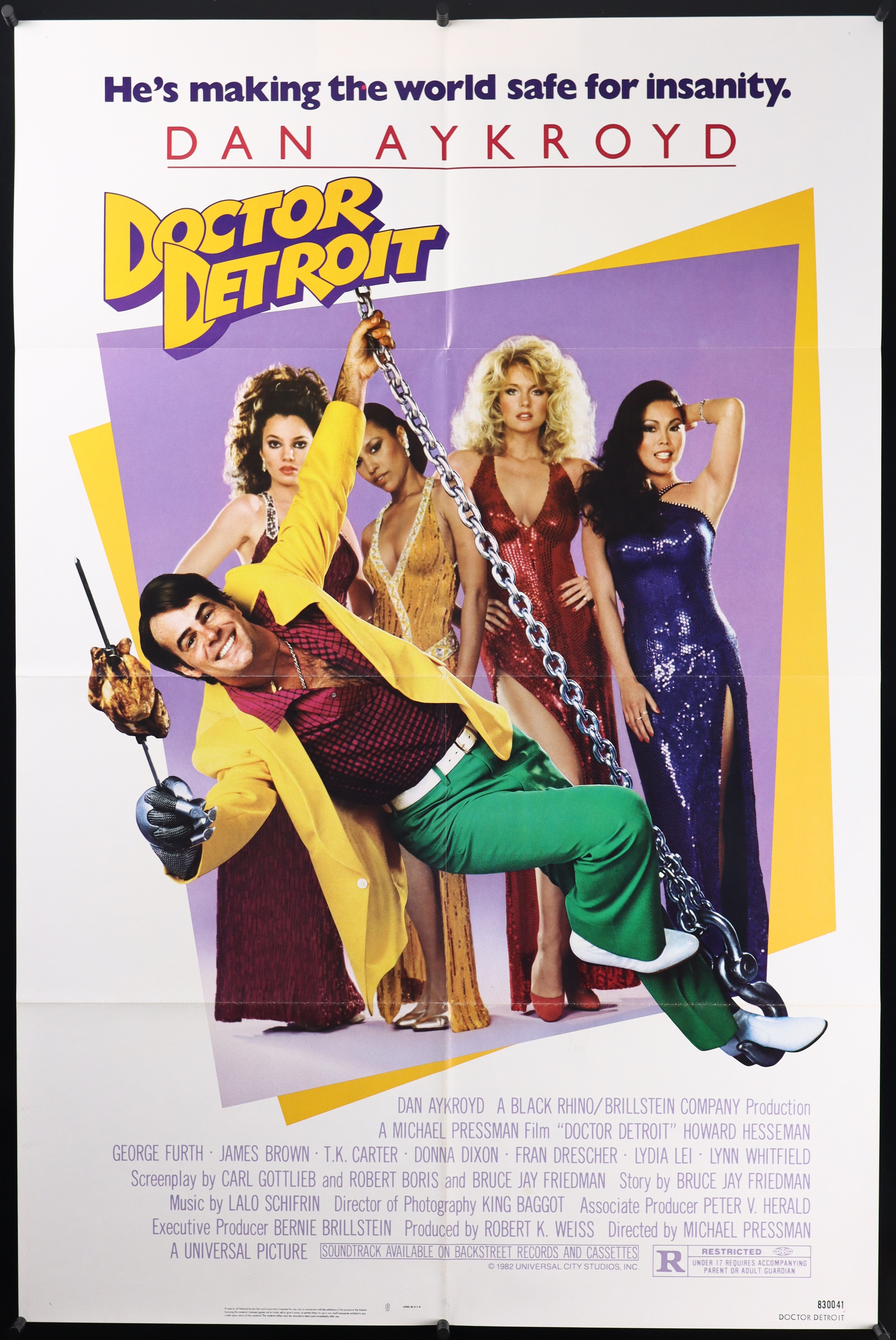 Doctor Detroit Original Movie Poster - Famous Movie Posters