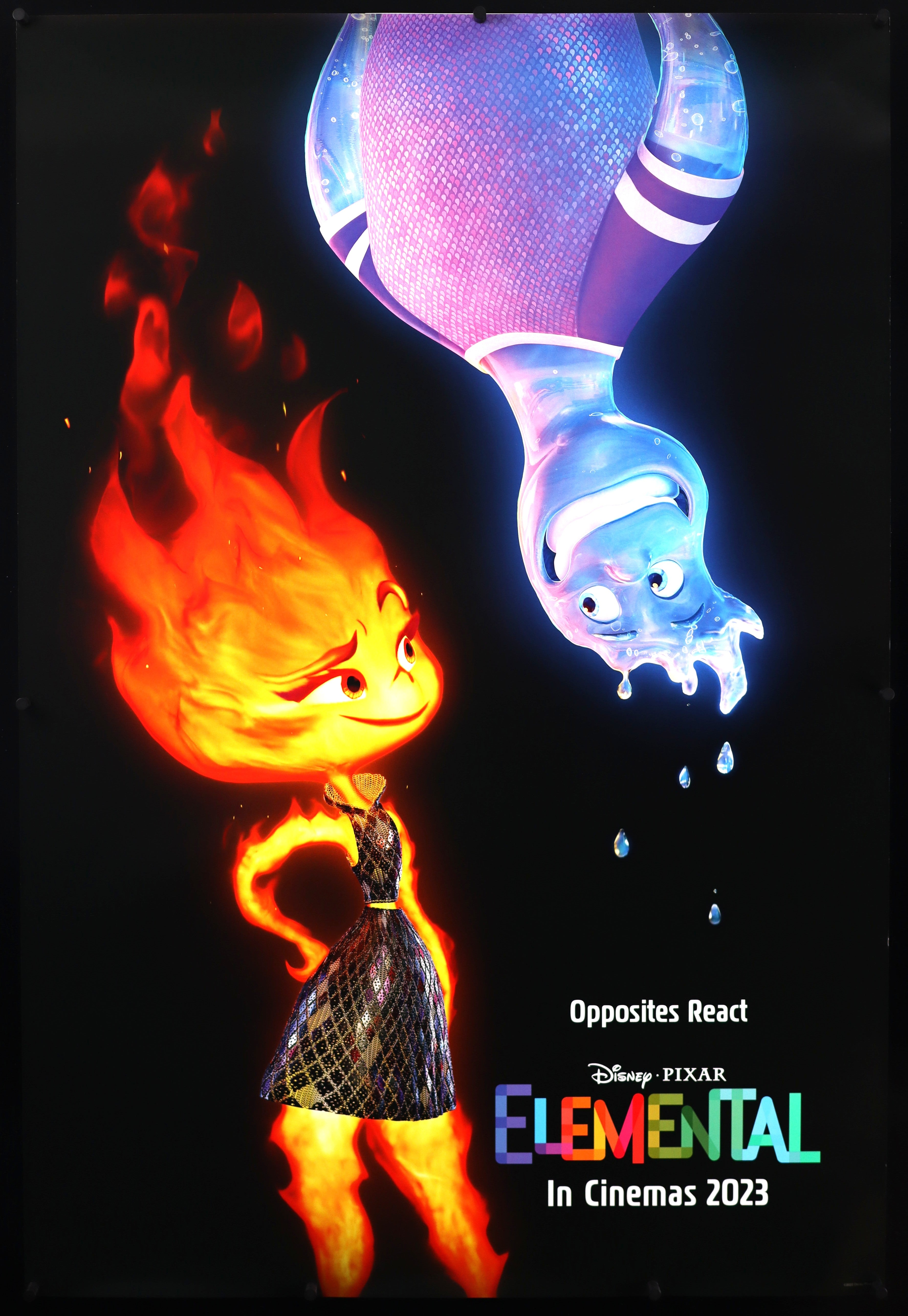 Elemental Original Movie Poster - Famous Movie Posters