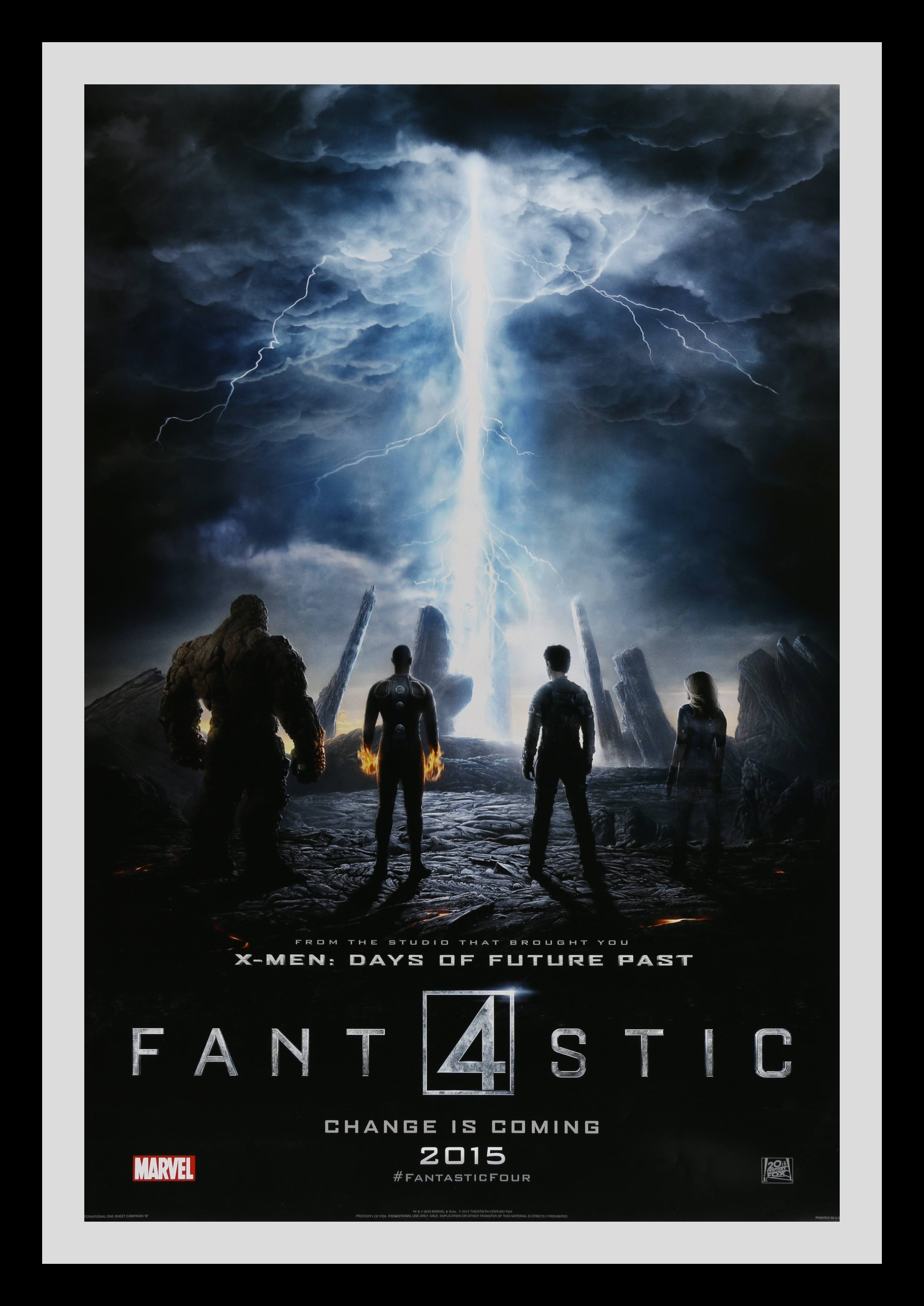 Fantastic Four Original Movie Poster - Famous Movie Posters