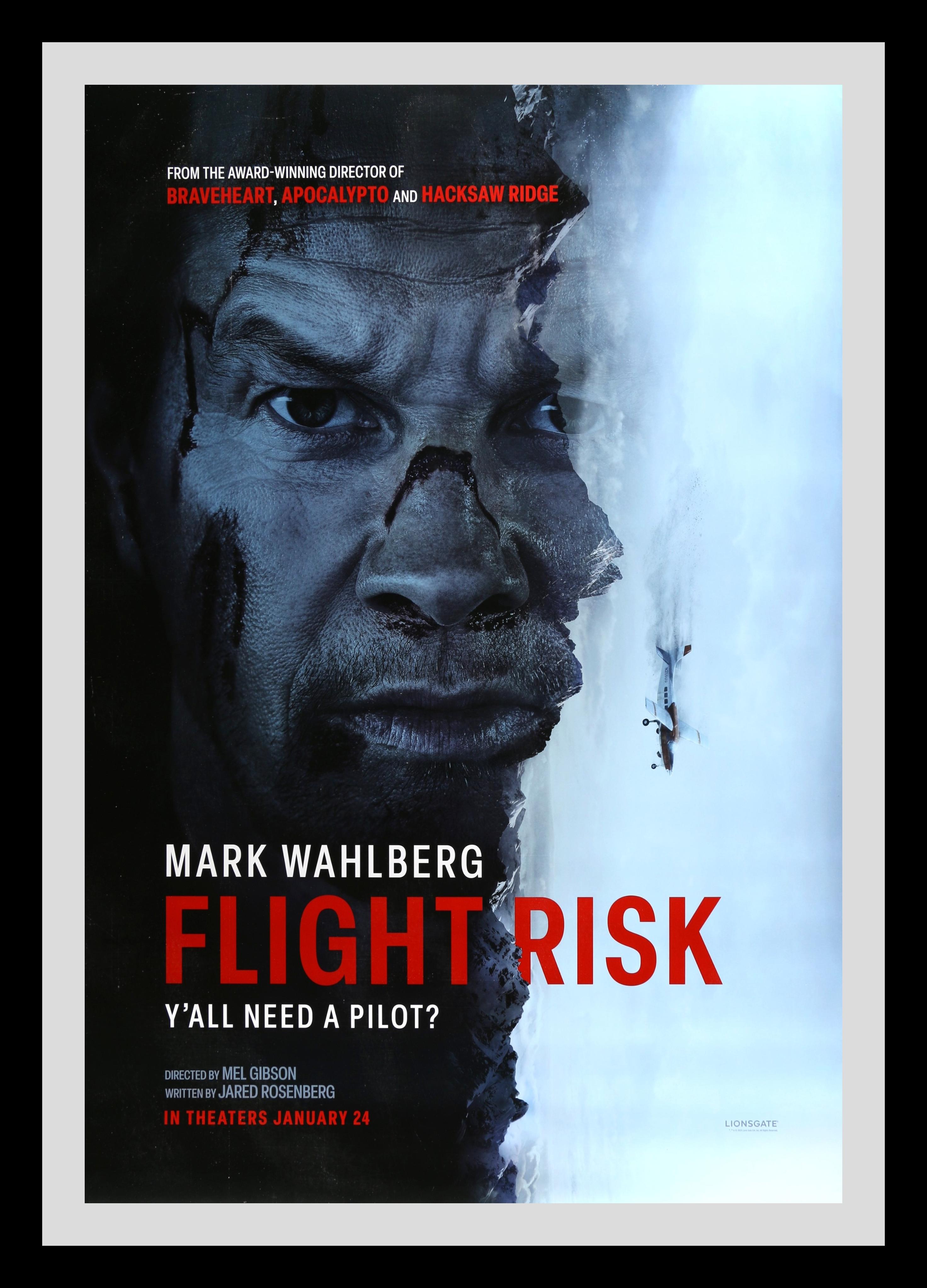 Flight Risk Original Movie Poster - Famous Movie Posters