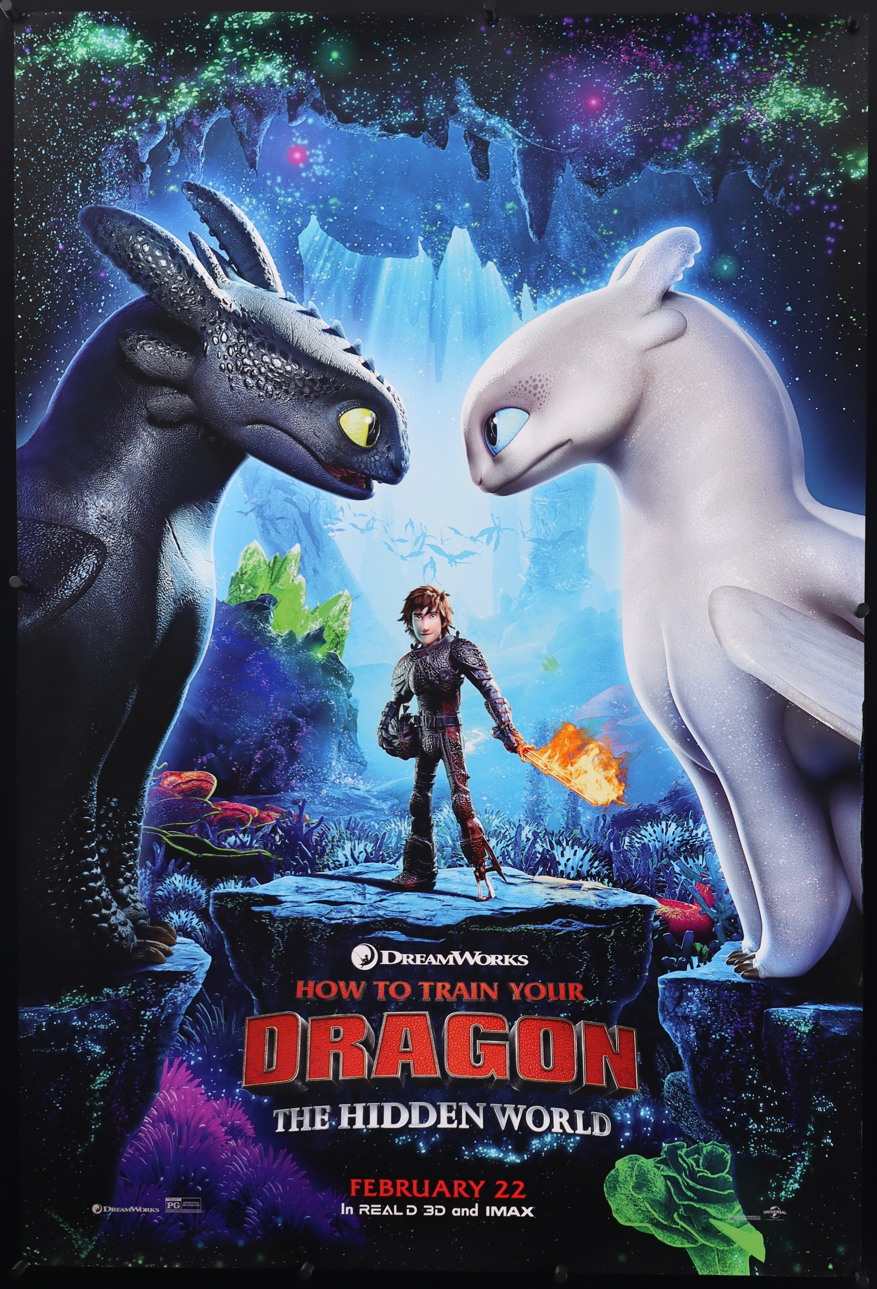 How to Train Your Dragon The Hidden World Original Movie Poster ...