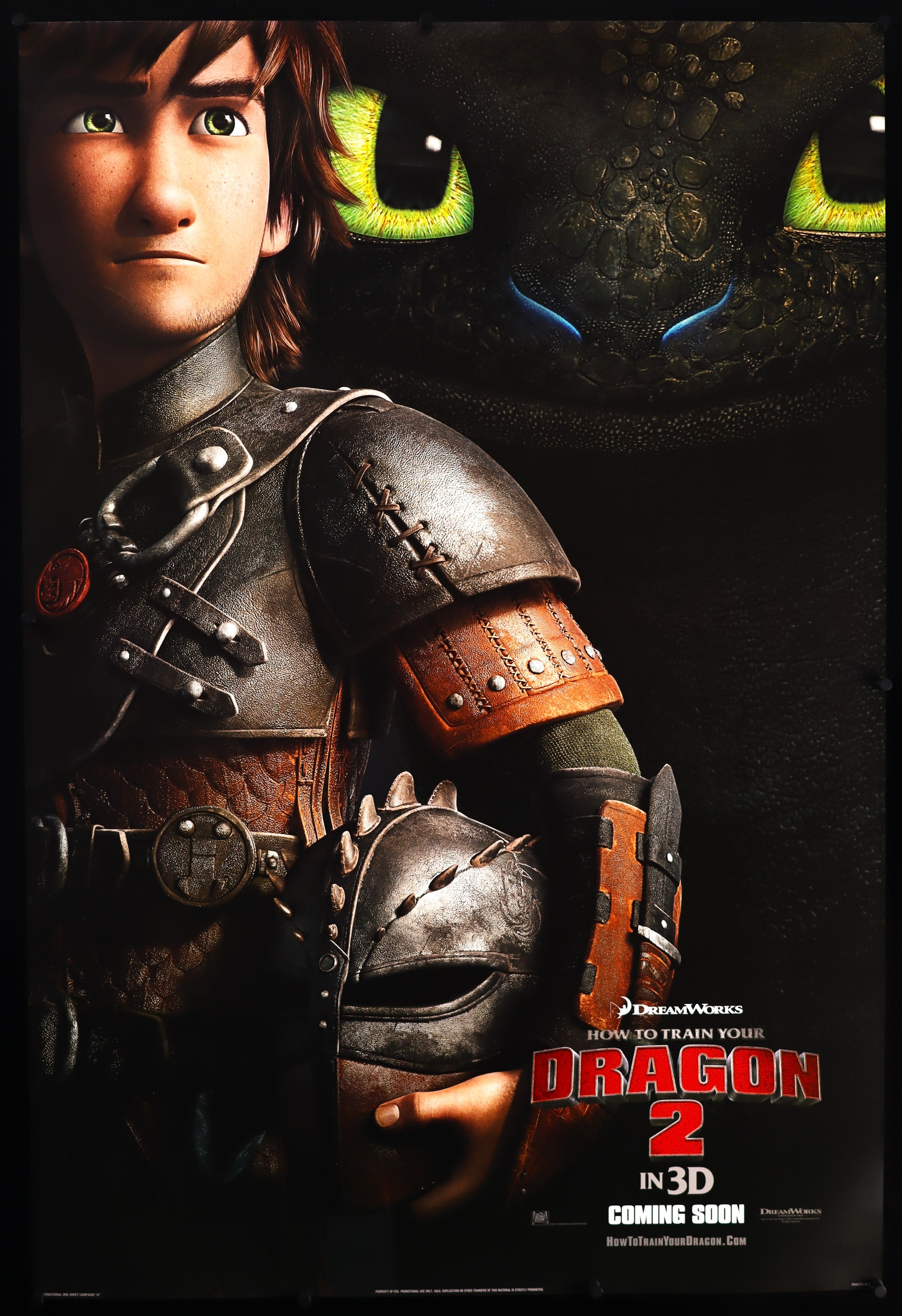 How to Train Your Dragon 2 Original Movie Poster - Famous Movie Posters