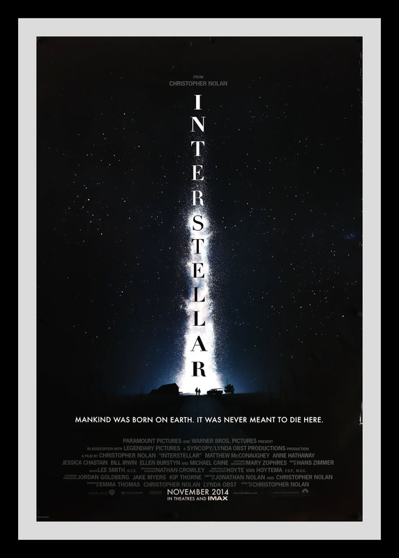 Interstellar Original Movie Poster - Famous Movie Posters