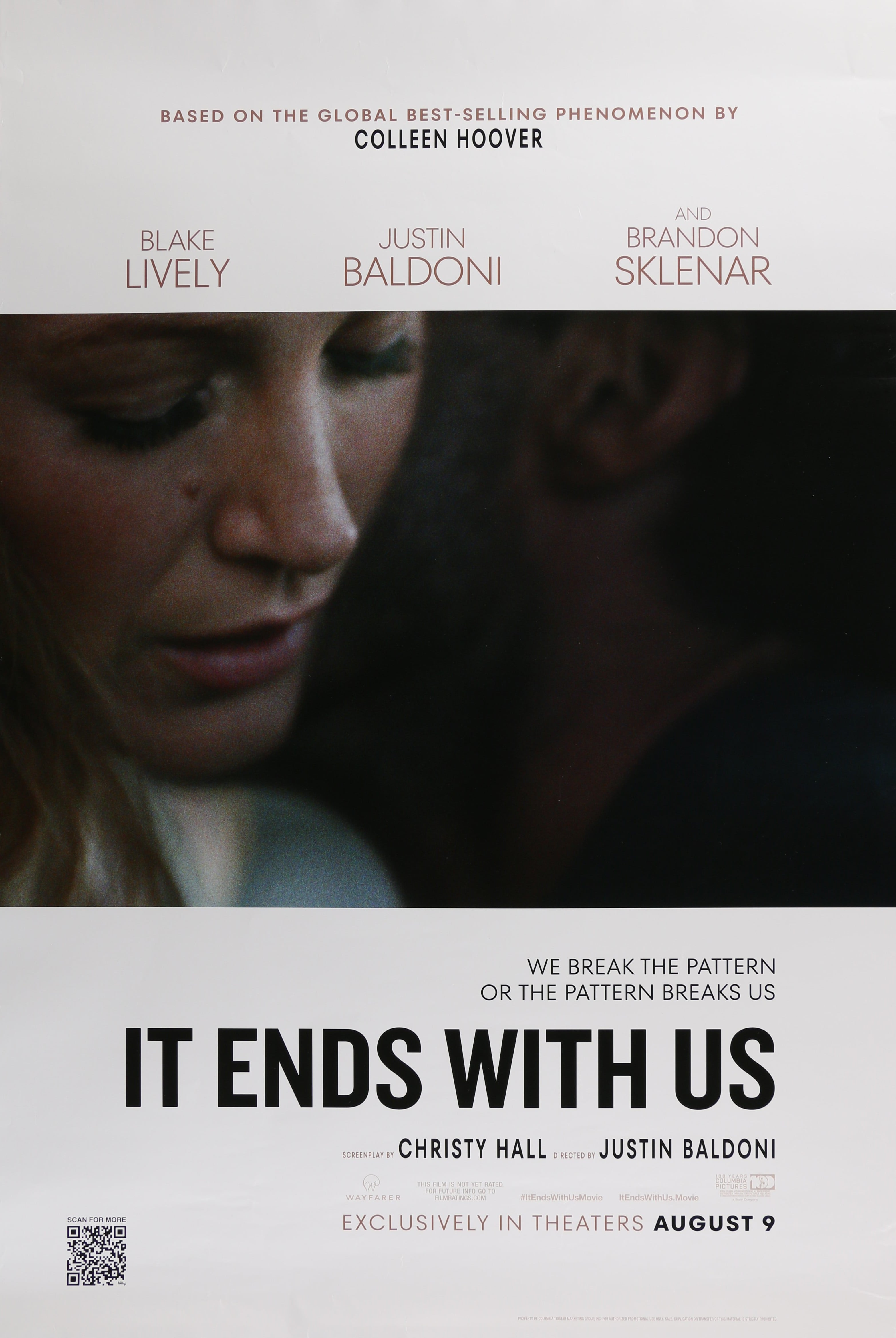 It Ends with Us Style B Original Movie Poster - Famous Movie Posters