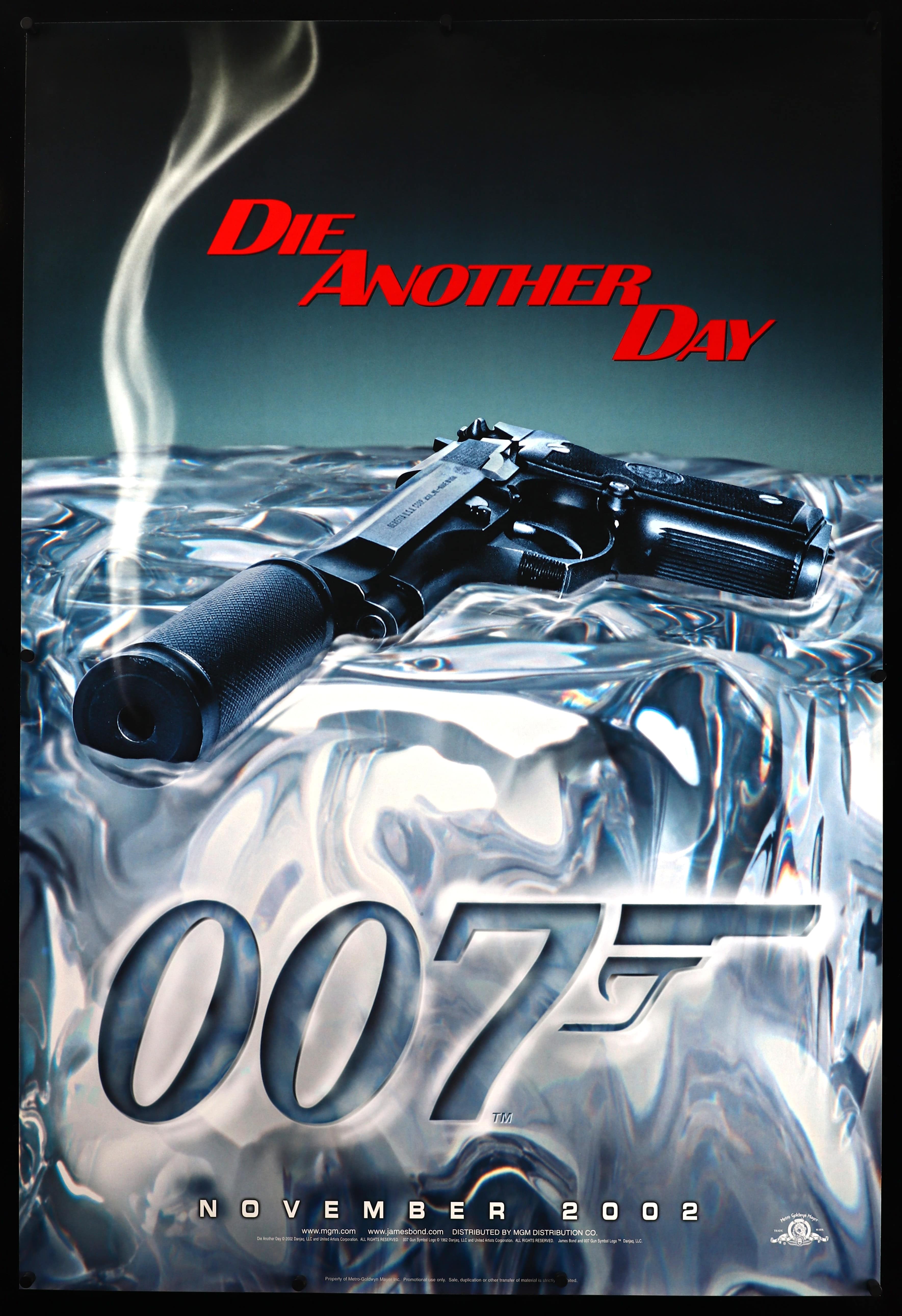 James Bond Die Another Day Original Movie Poster – Famous Movie Posters