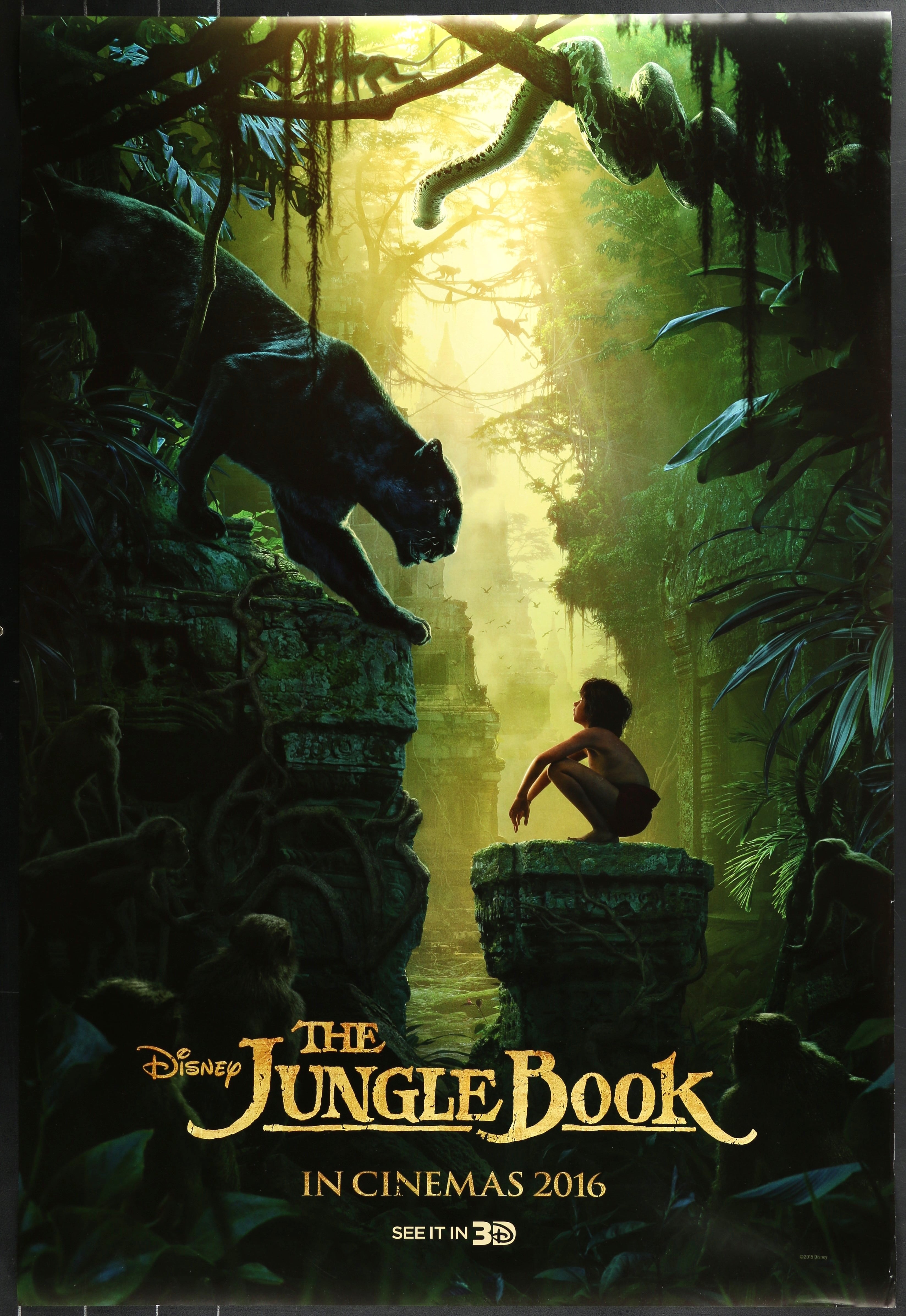 The Jungle Book Original Movie Poster - Famous Movie Posters