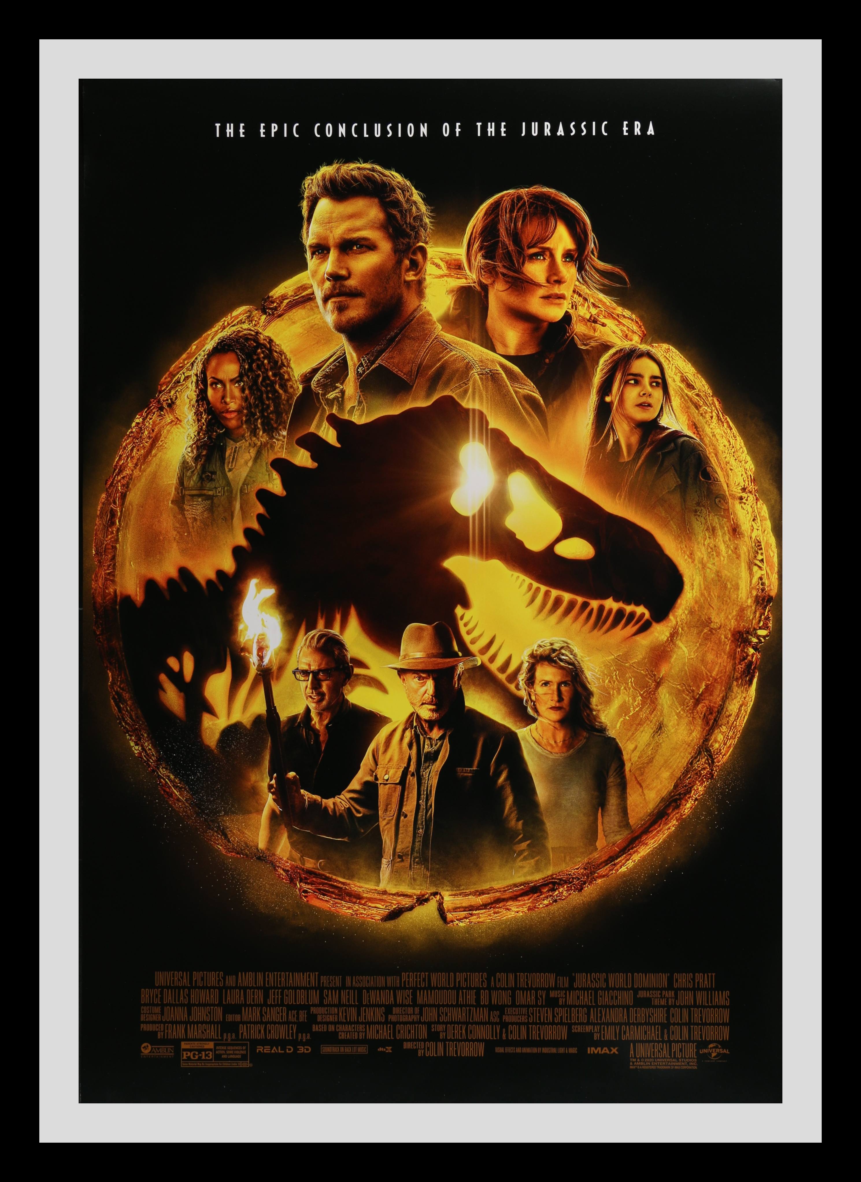 Jurassic World Dominion (A) Original Movie Poster - Famous Movie Posters
