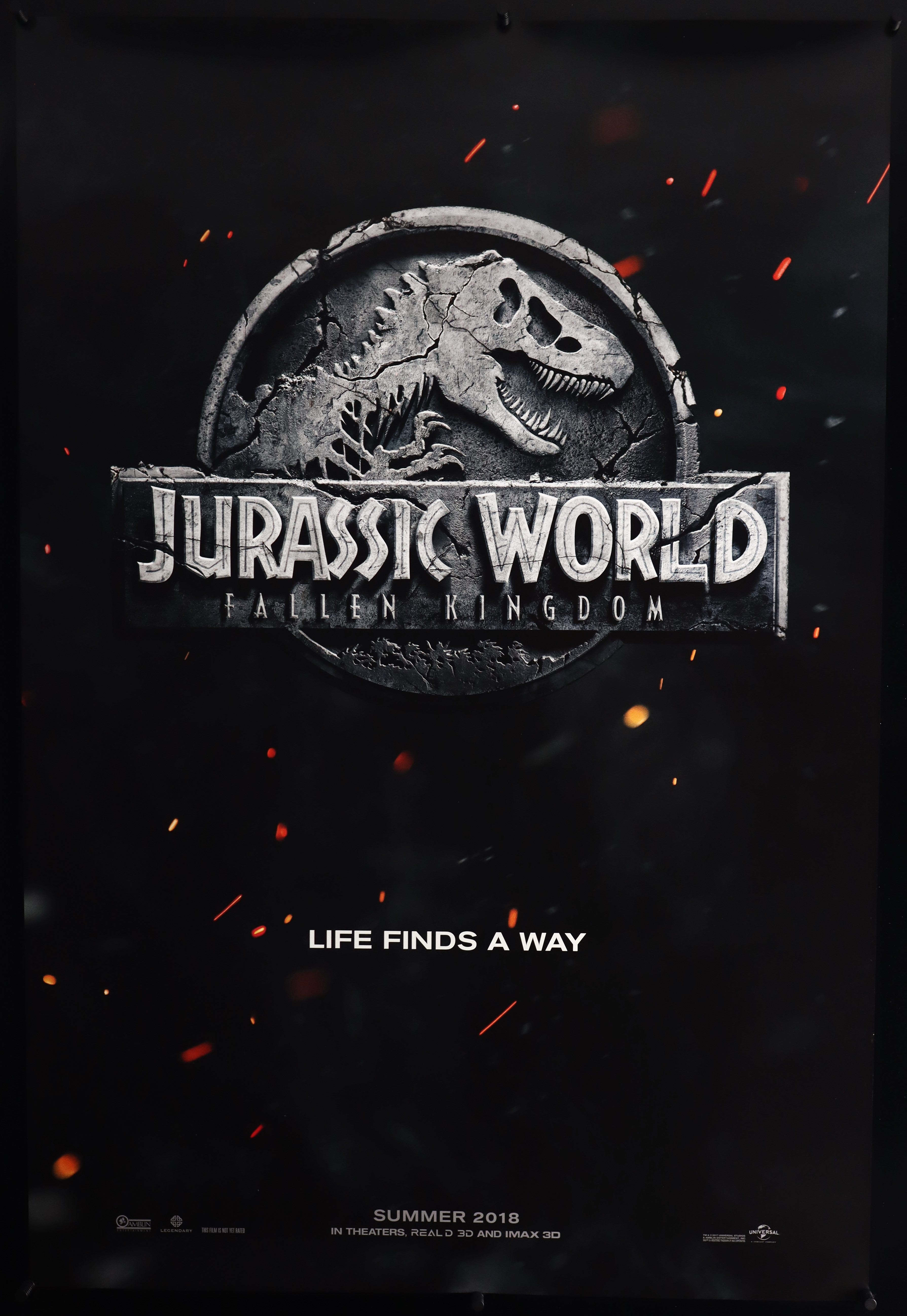 Jurassic Park Fallen Kingdom Movie Poster - Famous Movie Posters