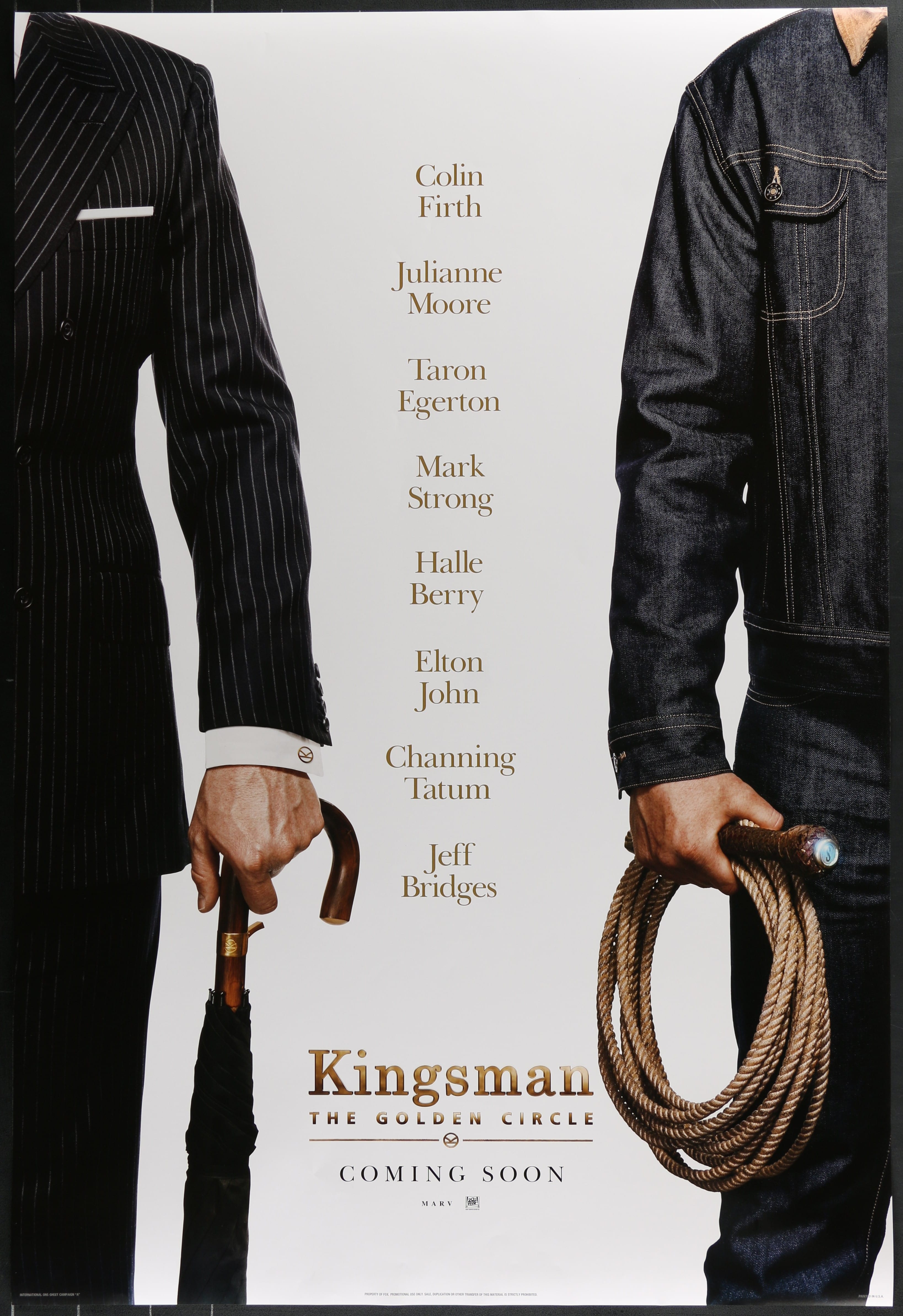 Kingsman: The Golden Circle Style B Original Movie Poster - Famous ...
