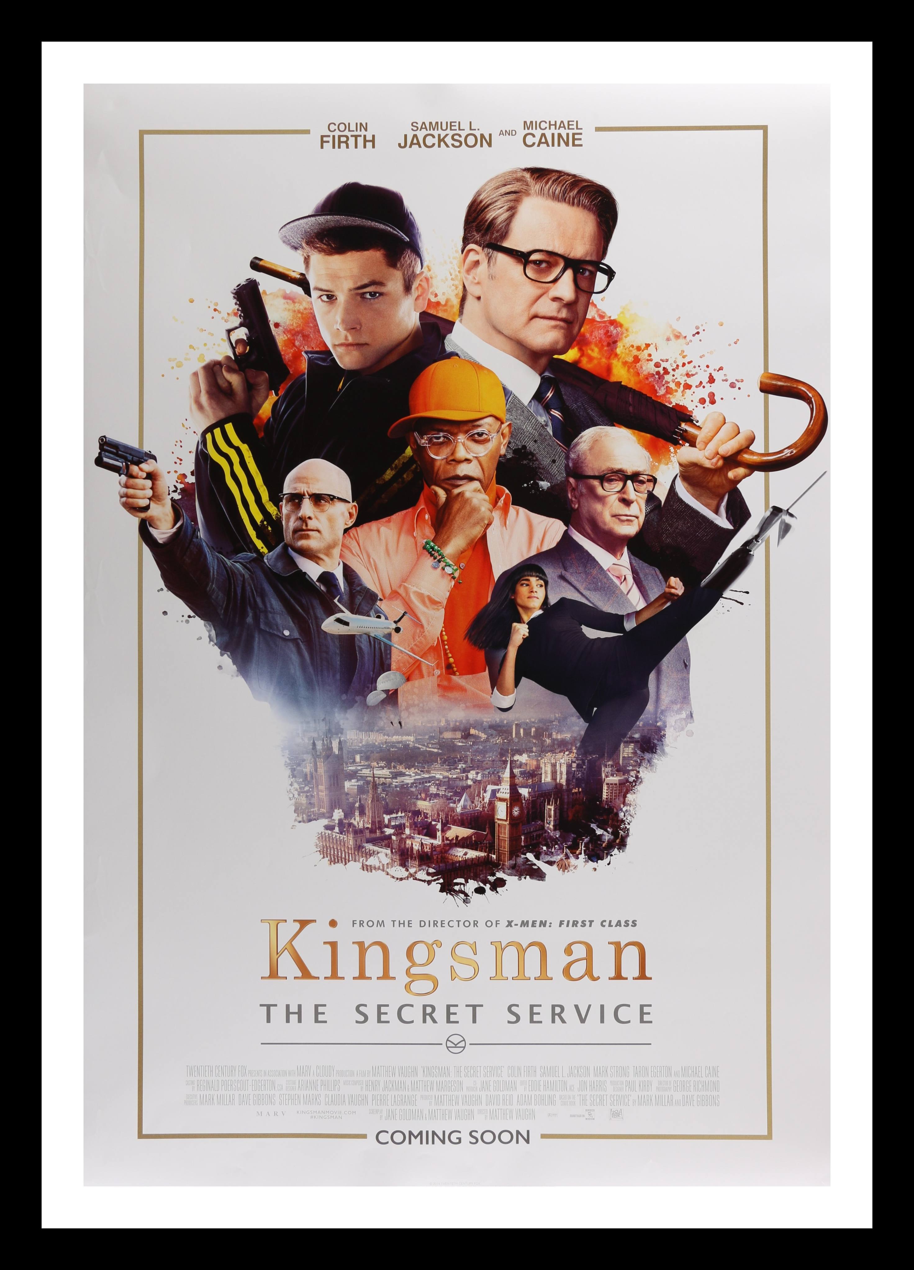 Kingsman: The Secret Service Original Movie Poster - Famous Movie Posters
