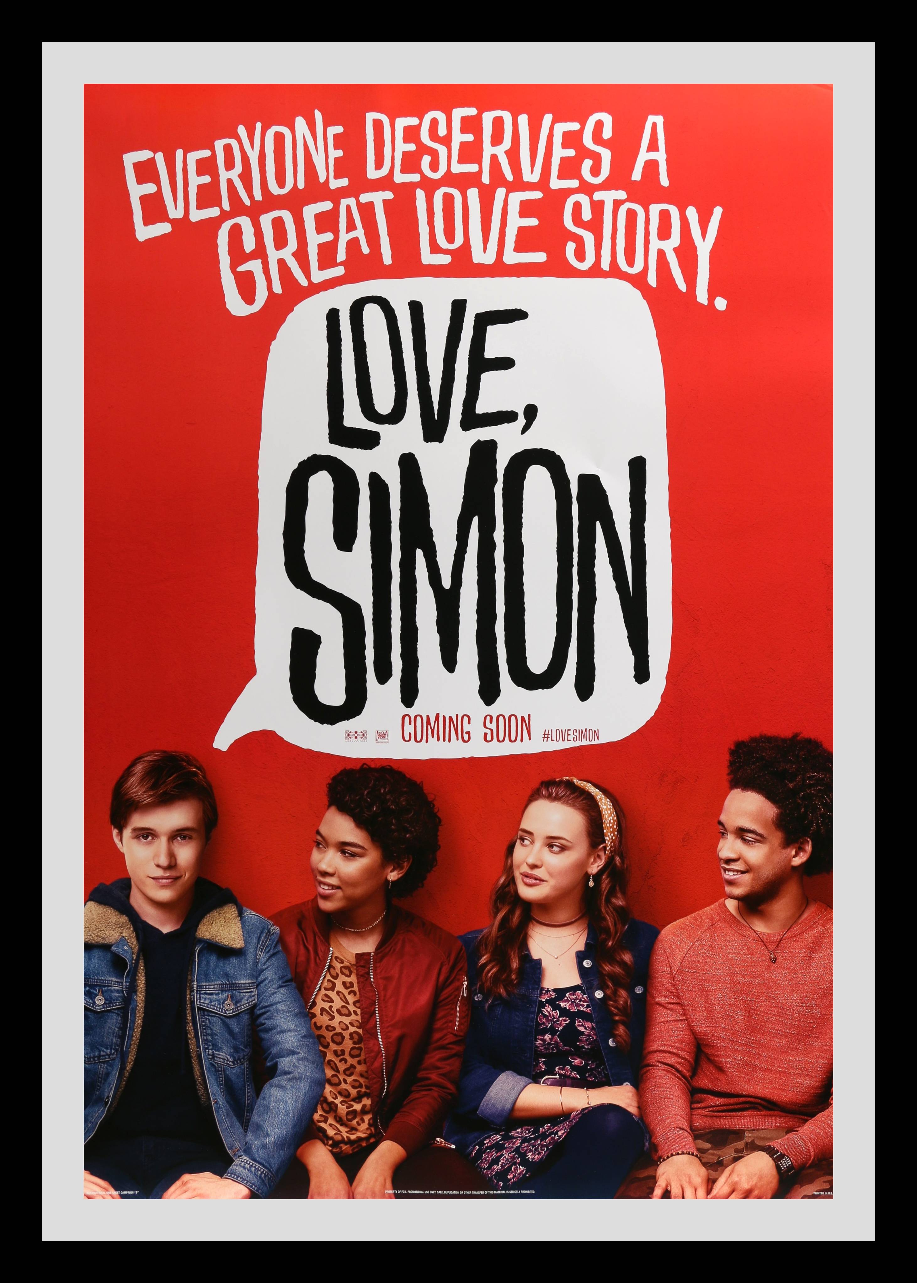 Love, Simon Original Movie Poster - Famous Movie Posters