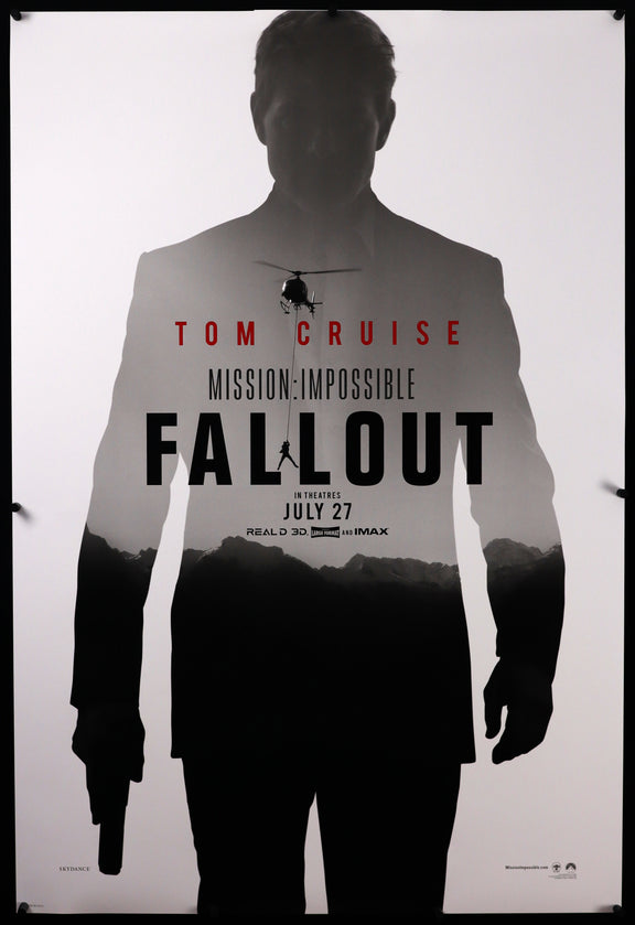 Mission Impossible - Fallout Original Movie Poster – Famous Movie Posters