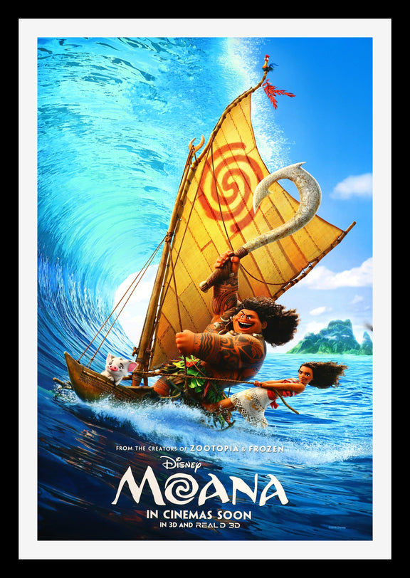 Moana Original Movie Poster - Famous Movie Posters