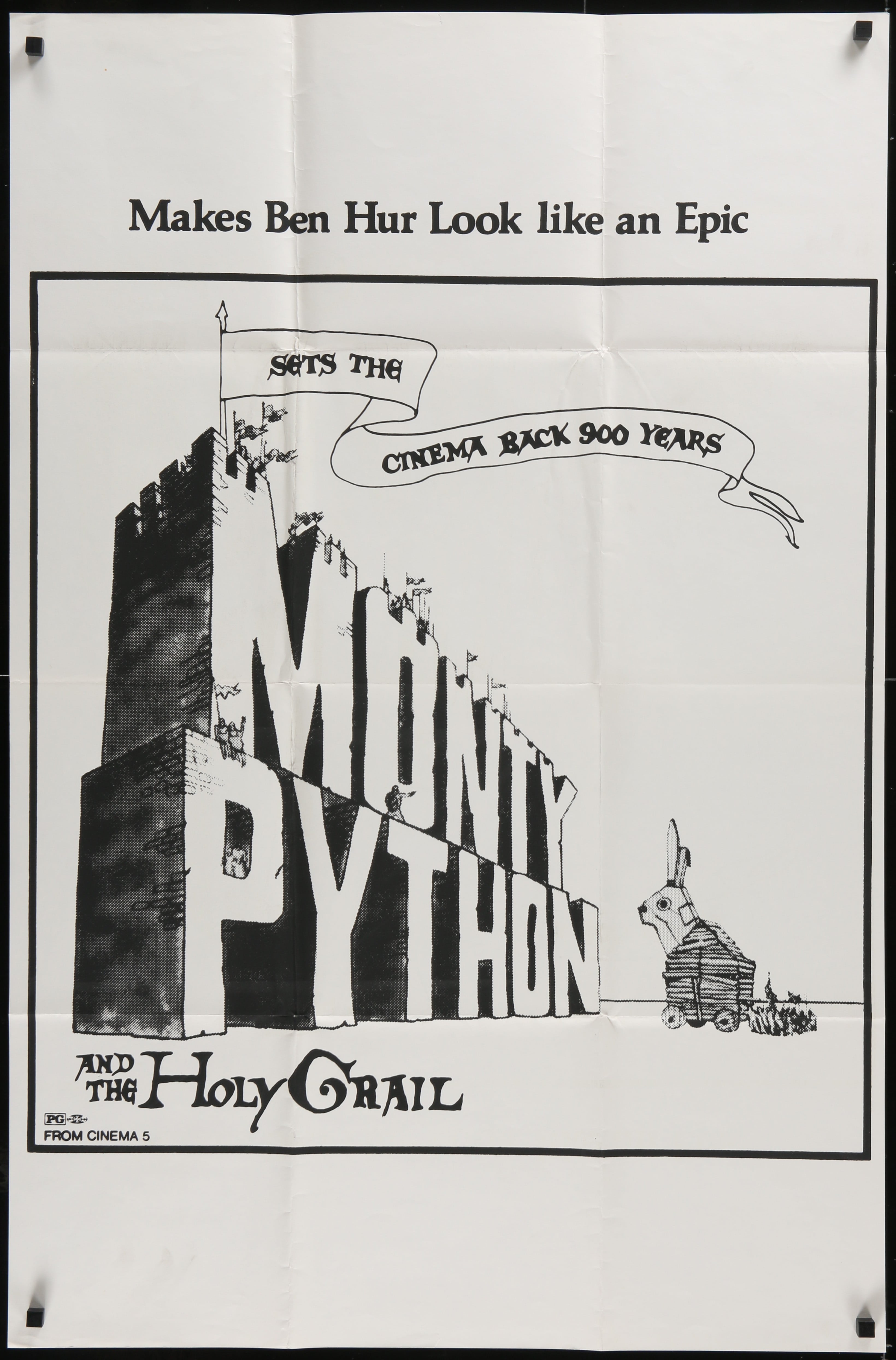 Monty Python and the Holy Grail Original Movie Poster - Famous Movie ...