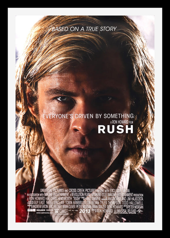 Rush Original Movie Poster - Famous Movie Posters