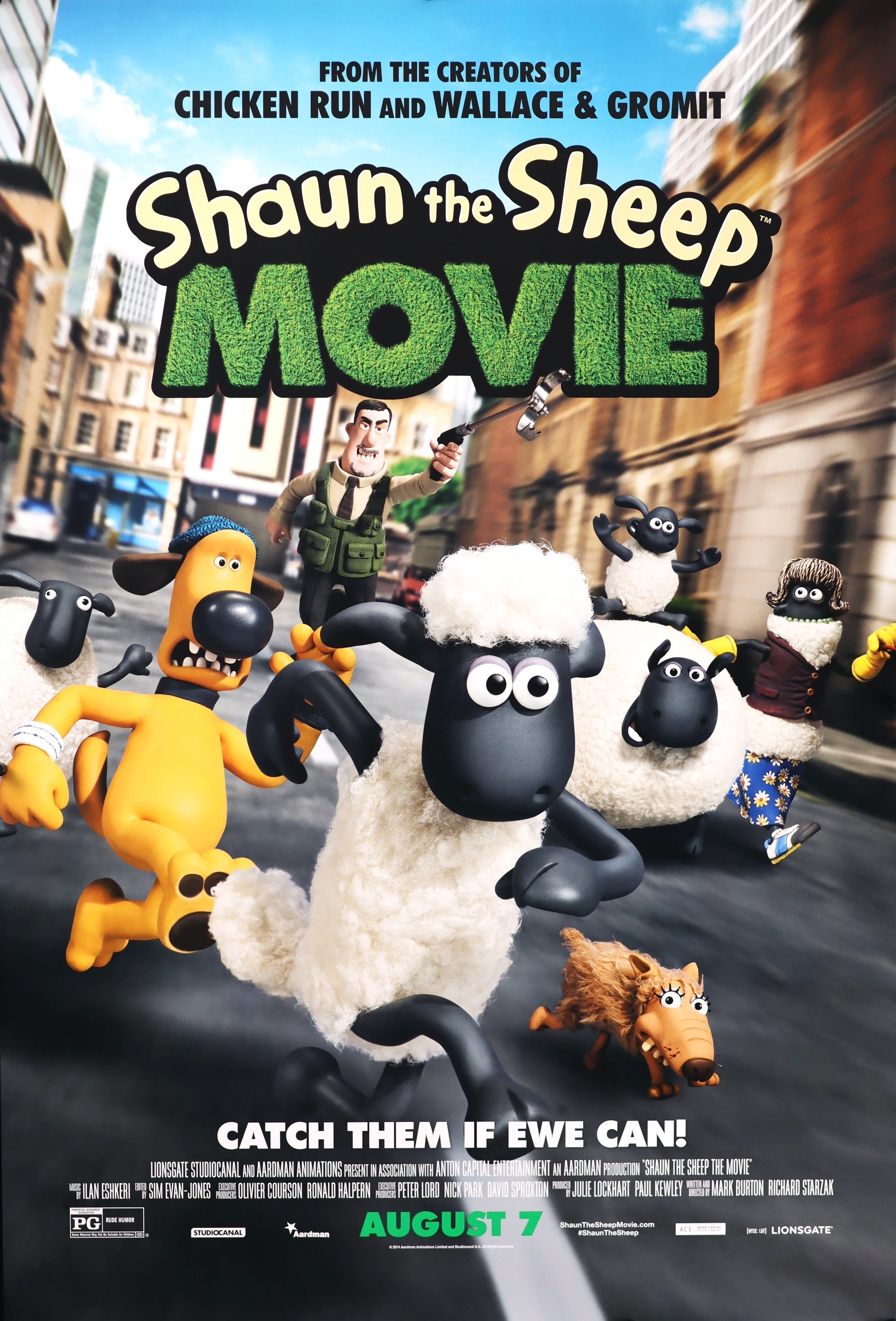 Shaun the Sheep Original Movie Poster - Famous Movie Posters
