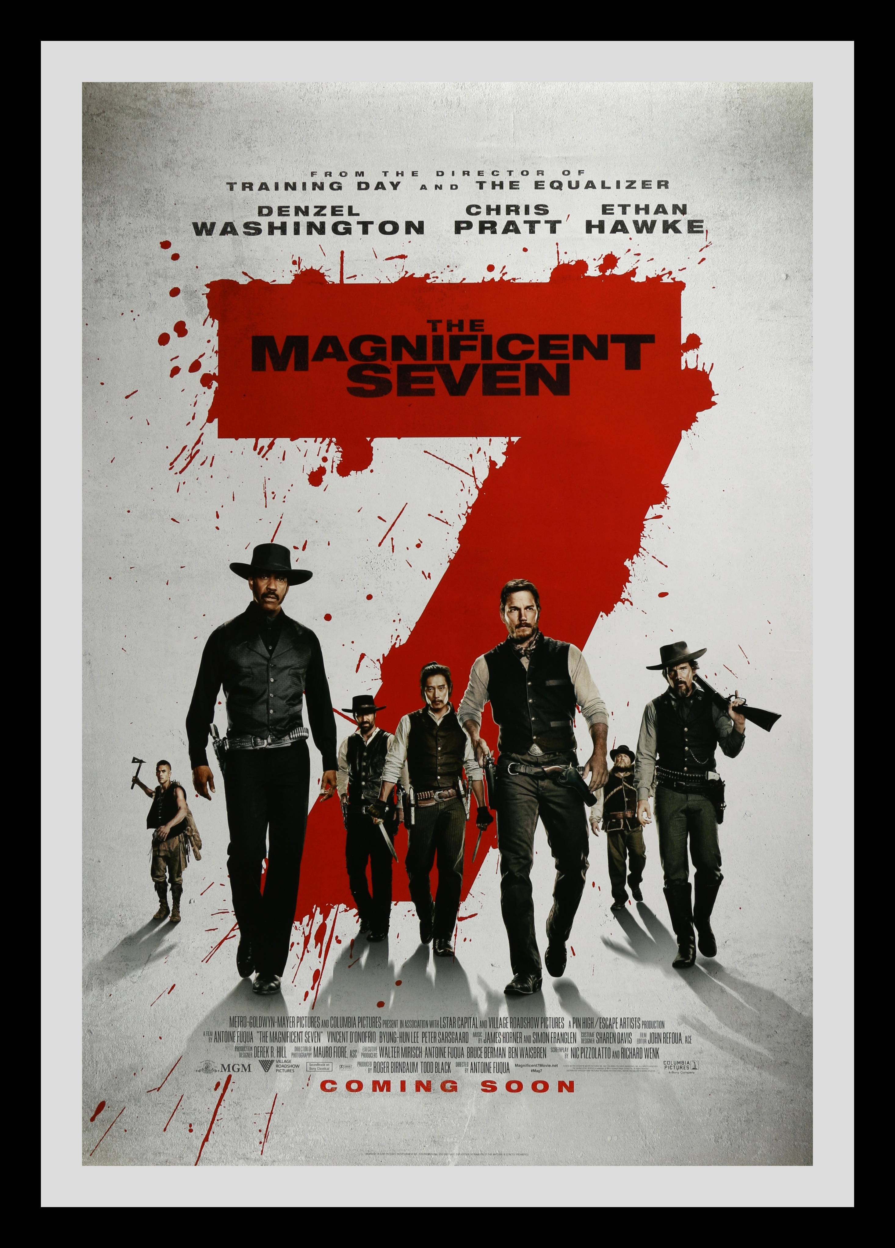 The Magnificent Seven Original Movie Poster - Famous Movie Posters