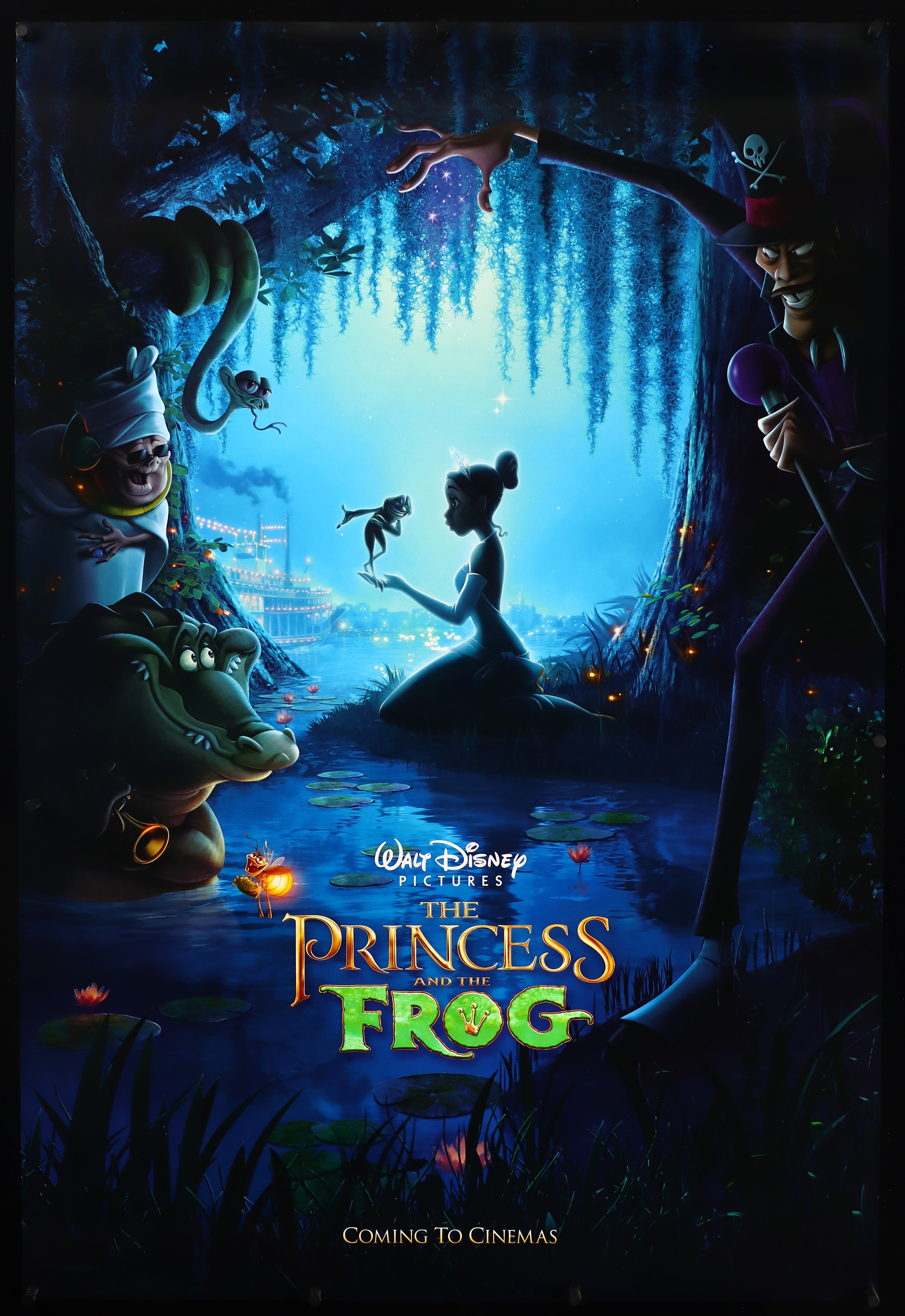 The Princess and the Frog Original Movie Poster - Famous Movie Posters