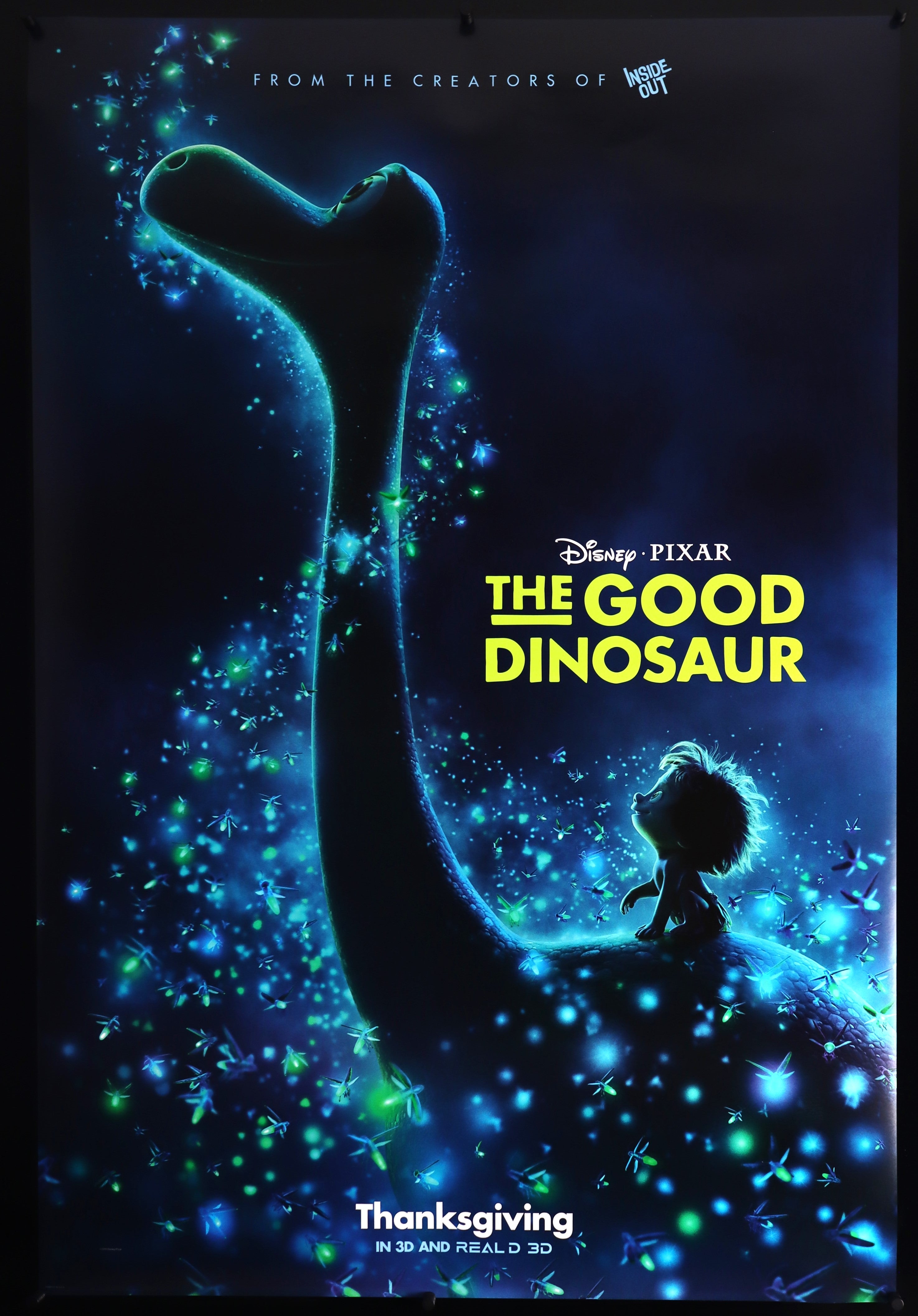 The Good Dinosaur Original Movie Poster - Famous Movie Posters