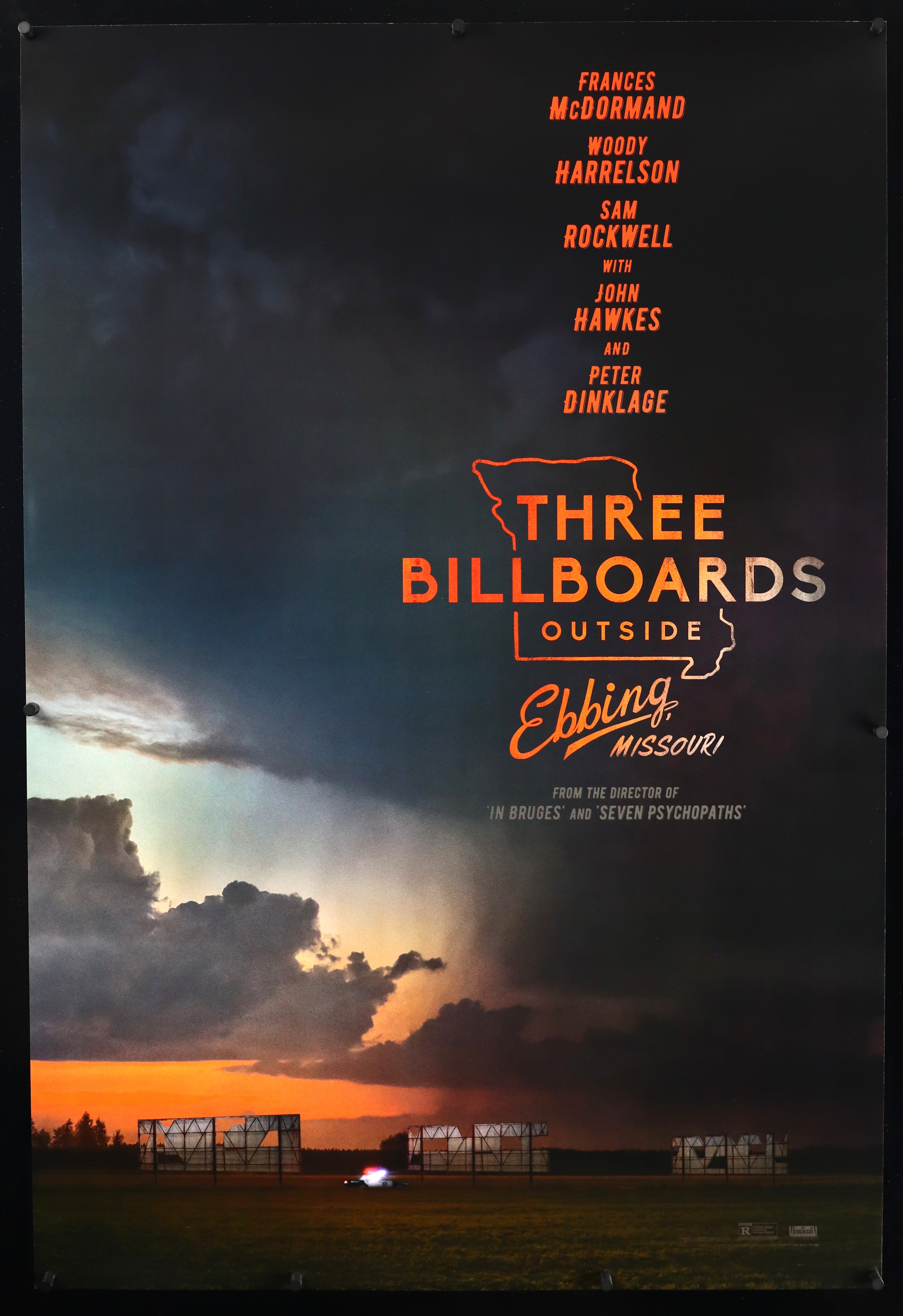 Three Billboards Outside Ebbing, Missouri Original Movie Poster ...