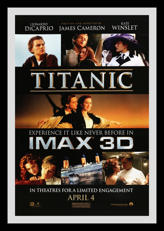 Titanic IMAX Style Original Movie Poster - Famous Movie Posters
