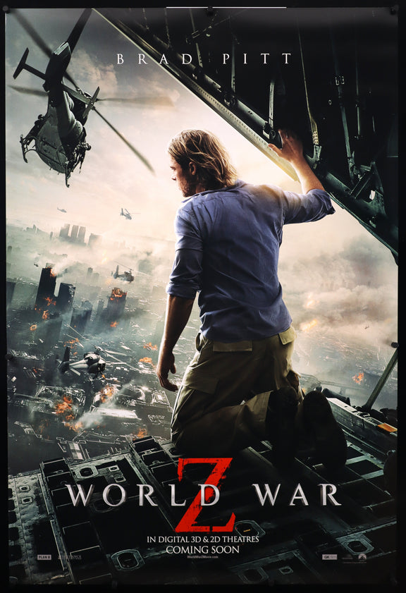 World War Z Original Movie Poster - Famous Movie Posters