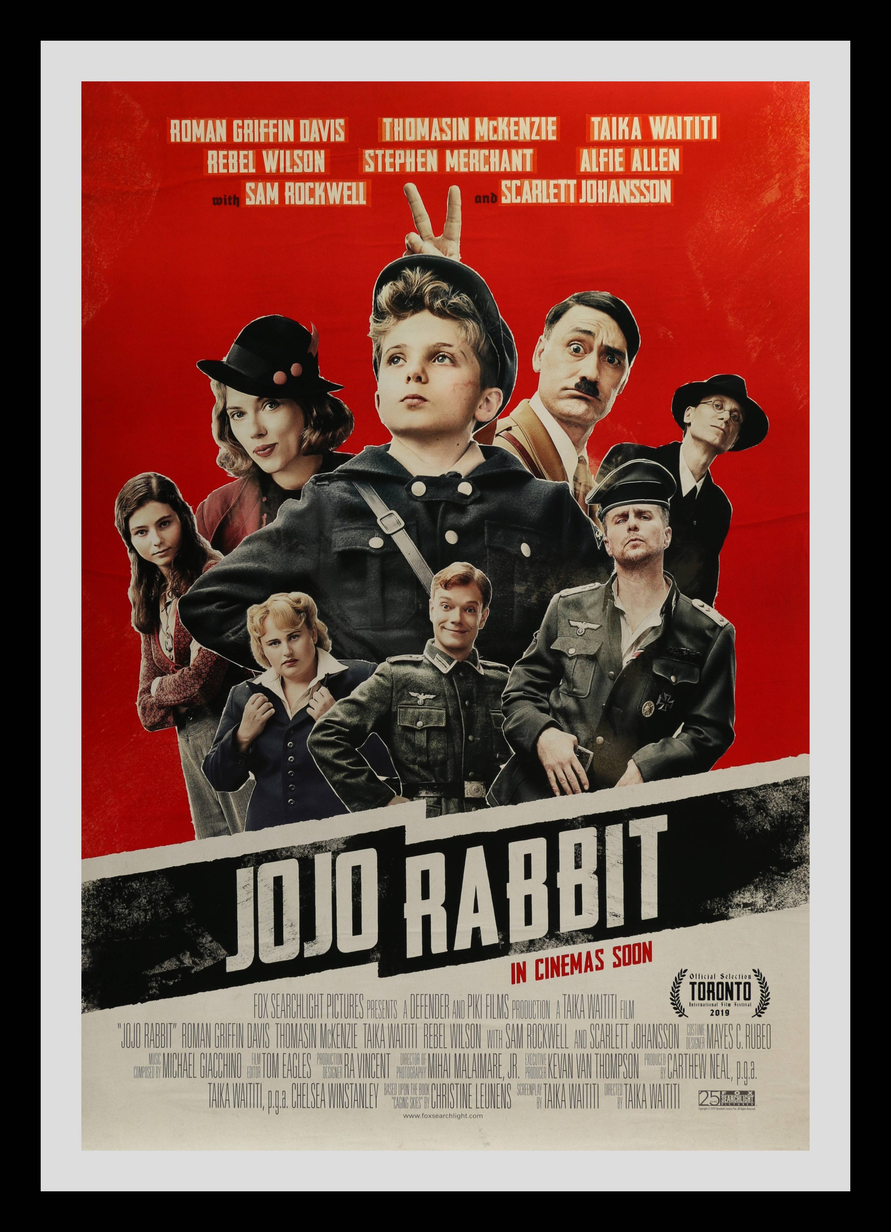 Jojo Rabbit Style B Original Movie Poster - Famous Movie Posters