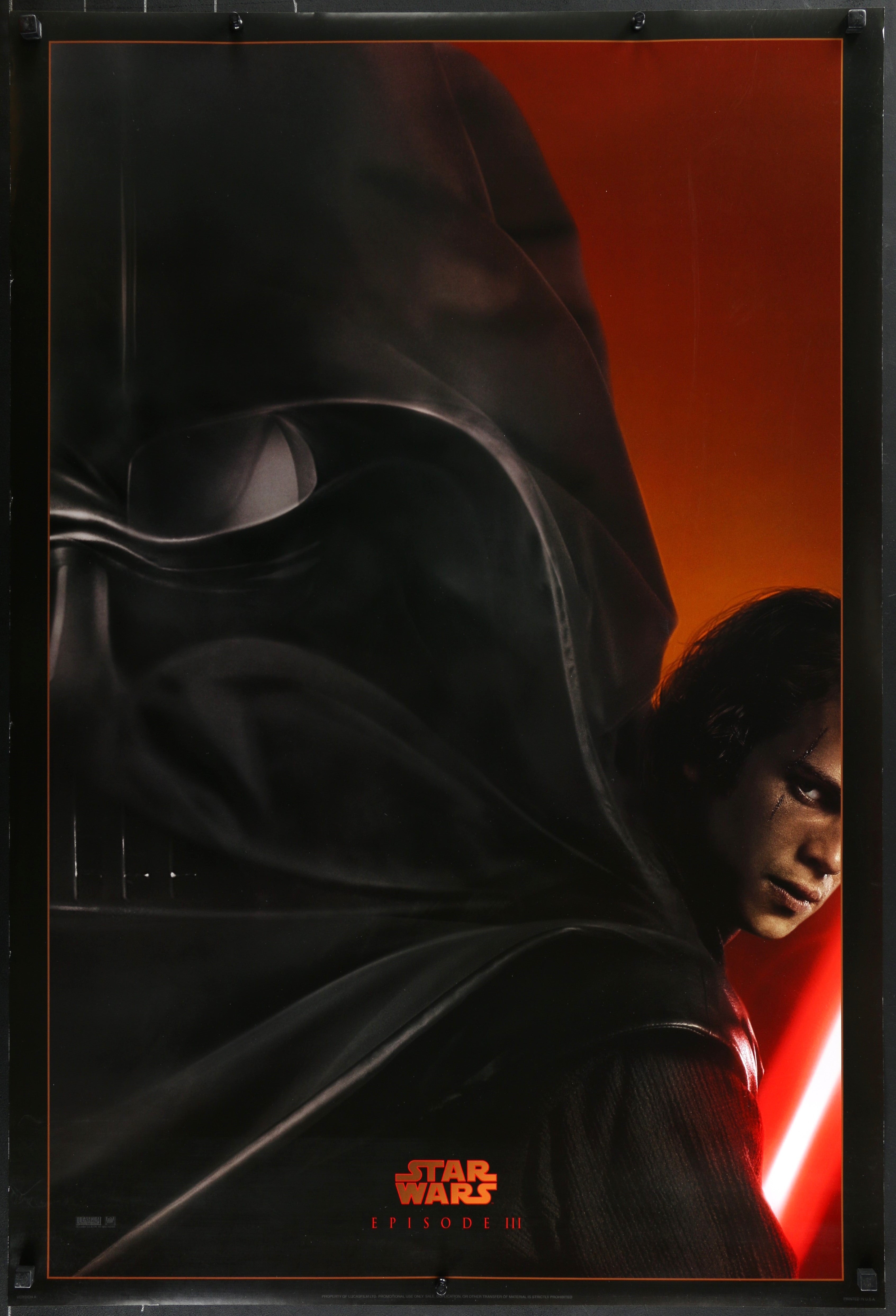 Star Wars III - Revenge of the Sith Original Movie Poster – Famous ...
